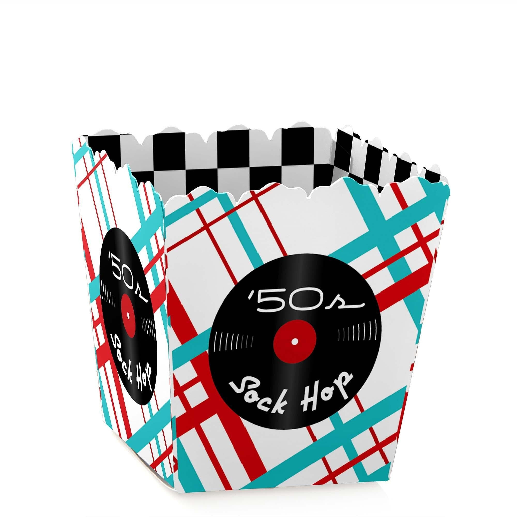 Big Dot of Happiness 50's Sock Hop - Party Mini Favor Boxes - 1950s ...