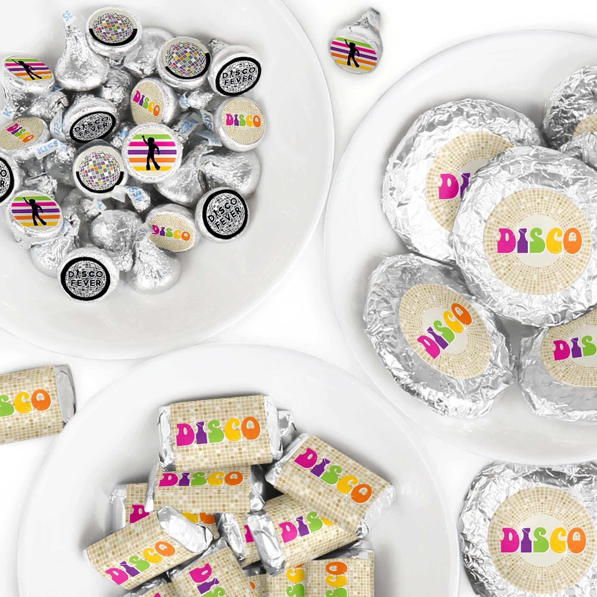 Big Dot of Happiness 70's Disco - 1970s Disco Fever Party Candy Favor ...