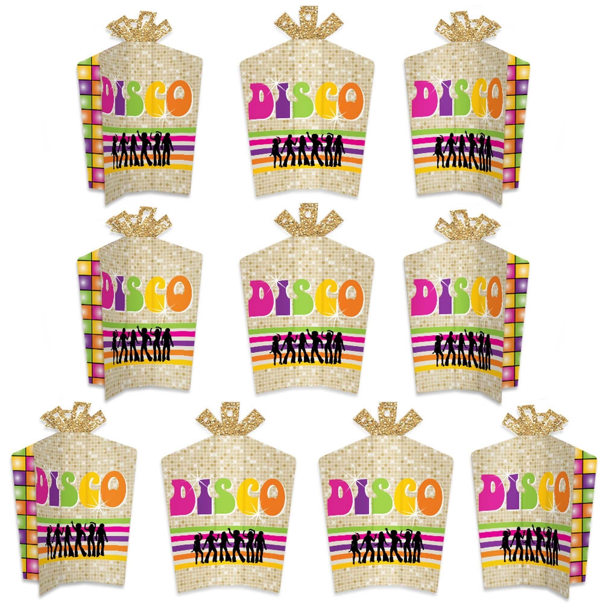 Big Dot of Happiness 70's Disco - Table Decorations - 1970s Disco Fever ...
