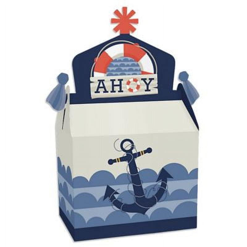 Big Dot of Happiness Ahoy - Nautical - Treat Box Party Favors - Baby ...