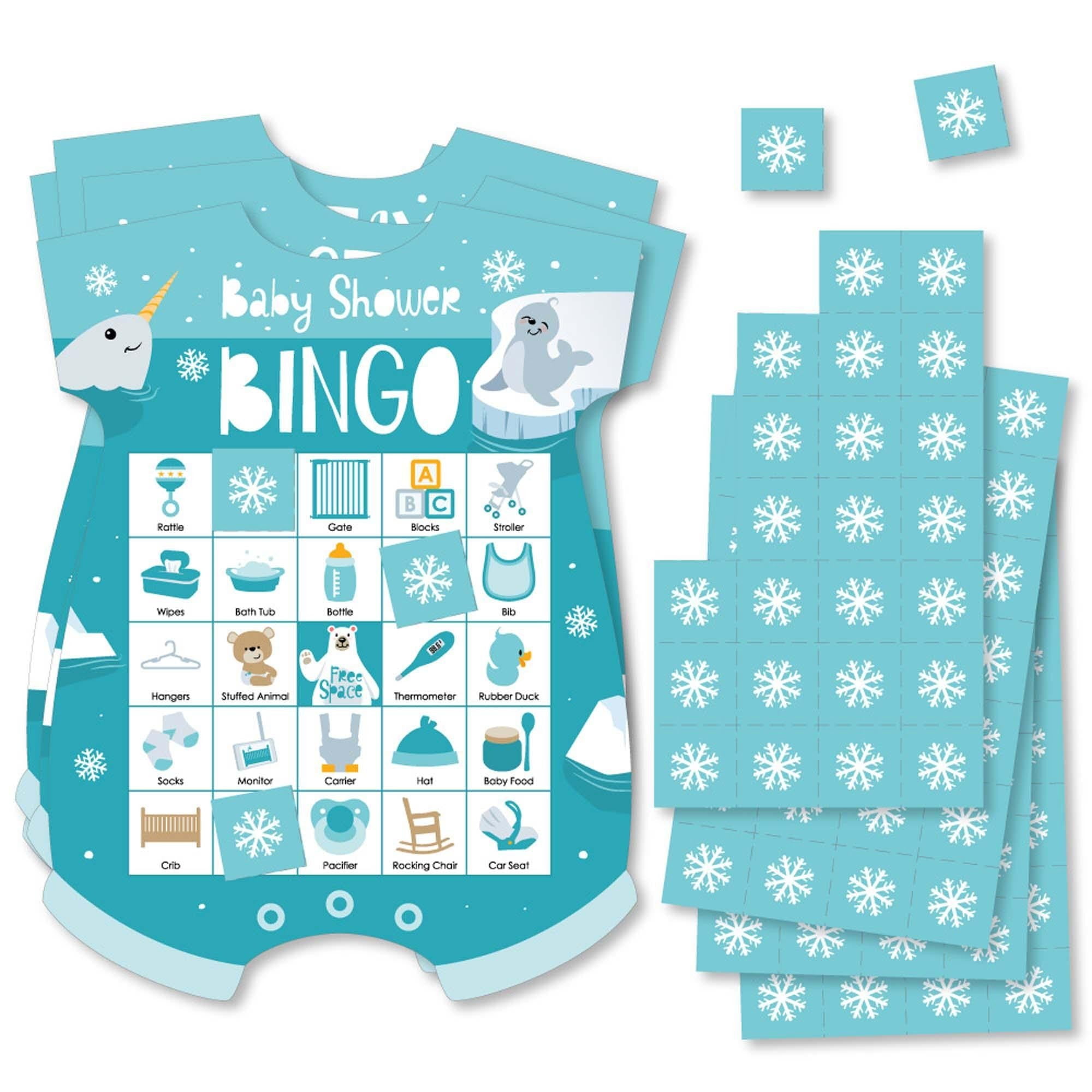 Big Dot of Happiness Arctic Polar Animals - Picture Bingo Cards and ...