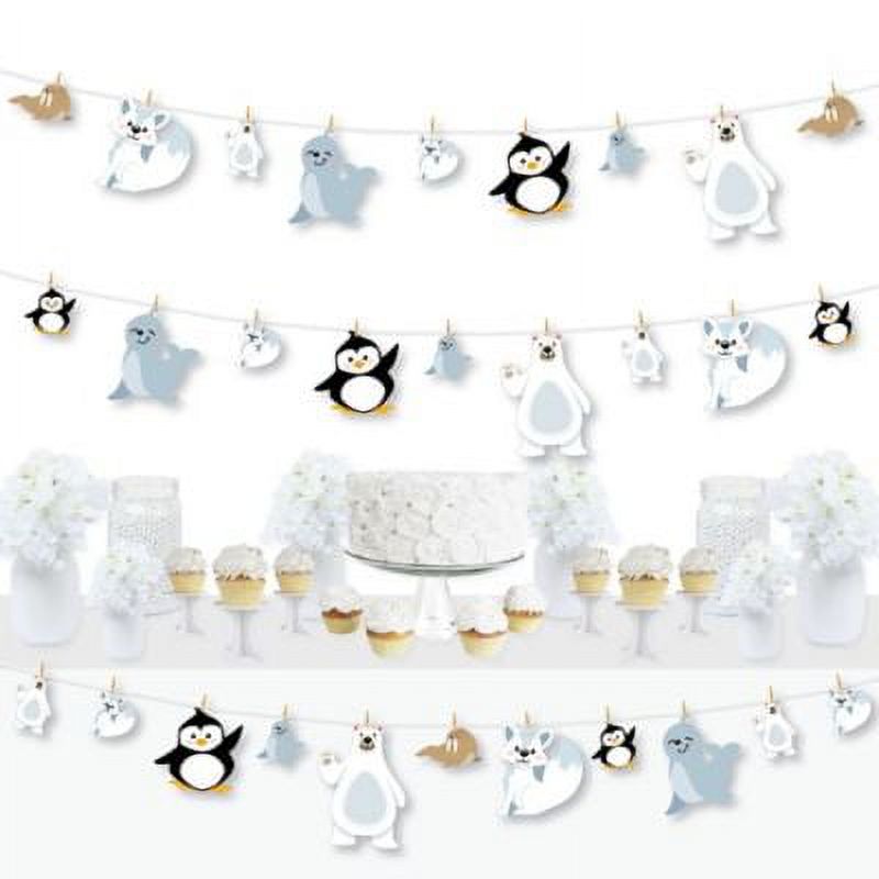 Big Dot of Happiness Arctic Polar Animals - Winter Baby Shower or ...