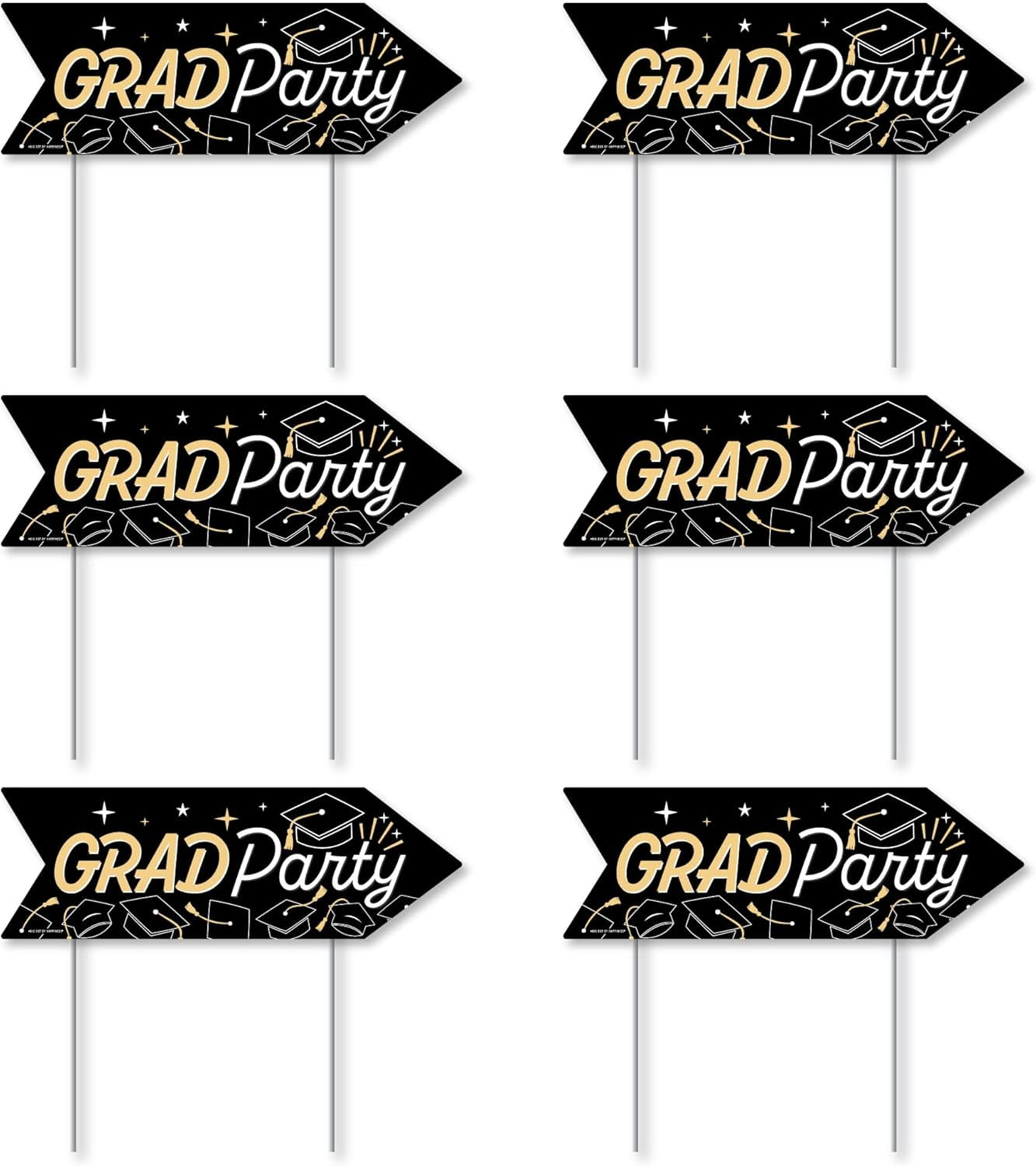 Big Dot of Happiness Arrow Hello College Graduation Party Direction ...