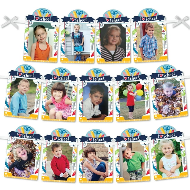 Big Dot of Happiness Back to School - DIY First Day of School Classroom ...