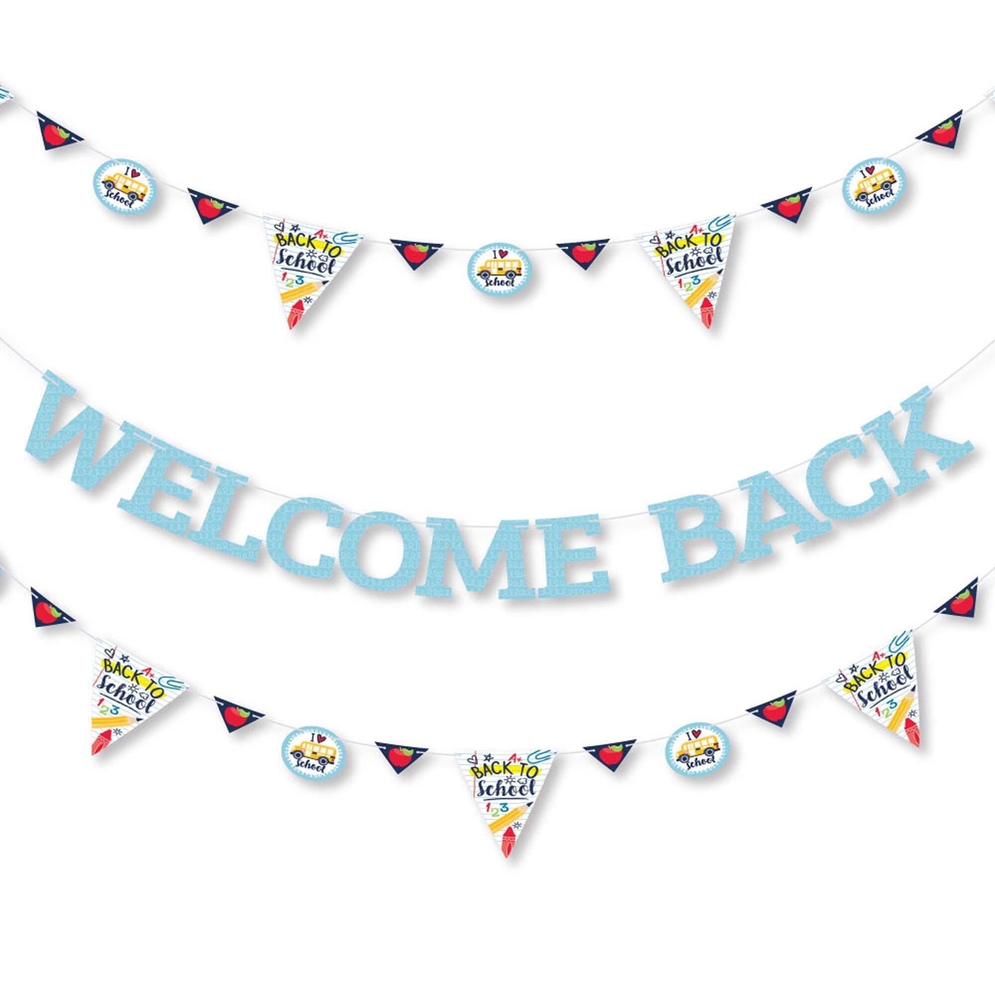 Big Dot of Happiness Back to School - First Day of School Classroom ...
