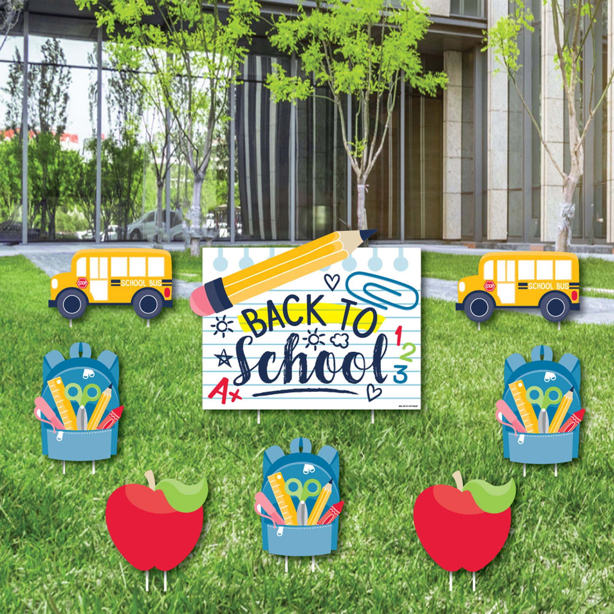 Big Dot of Happiness Back to School - Yard Sign and Outdoor Lawn ...