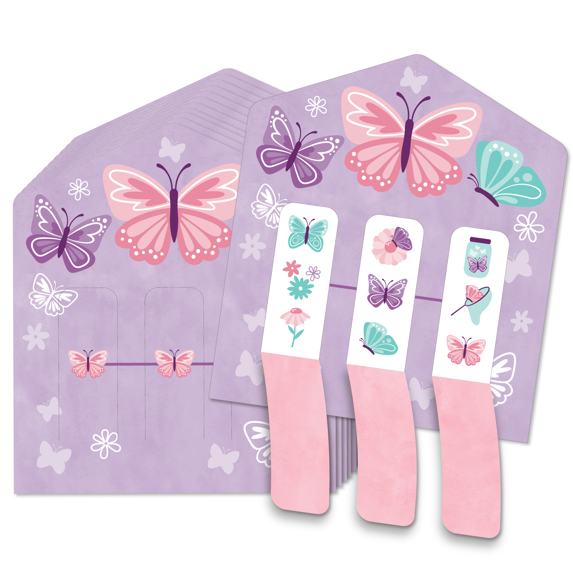 Big Dot of Happiness Beautiful Butterfly - Floral Baby Shower or ...