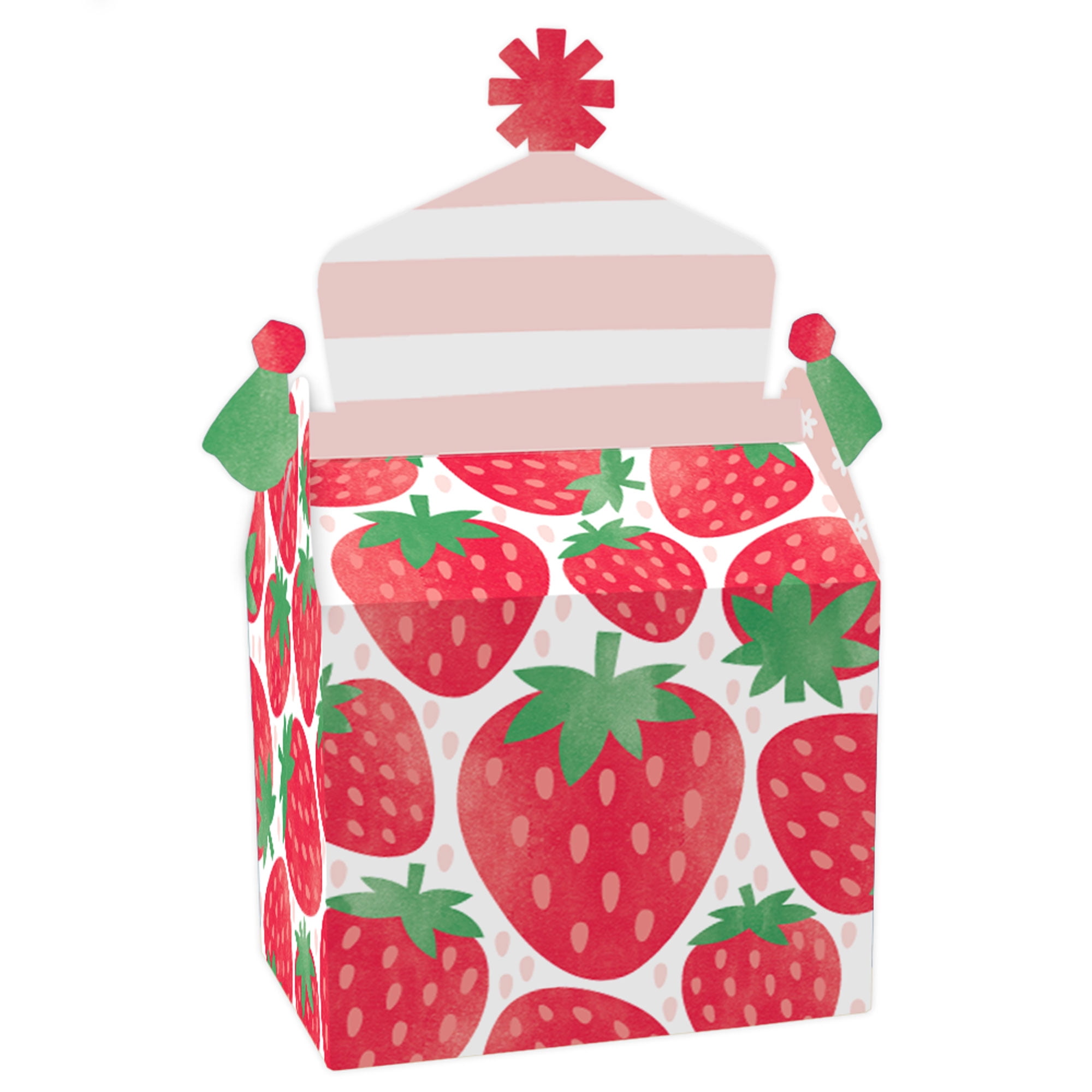 Big Dot of Happiness Berry Sweet Strawberry - Treat Box Party Favors ...