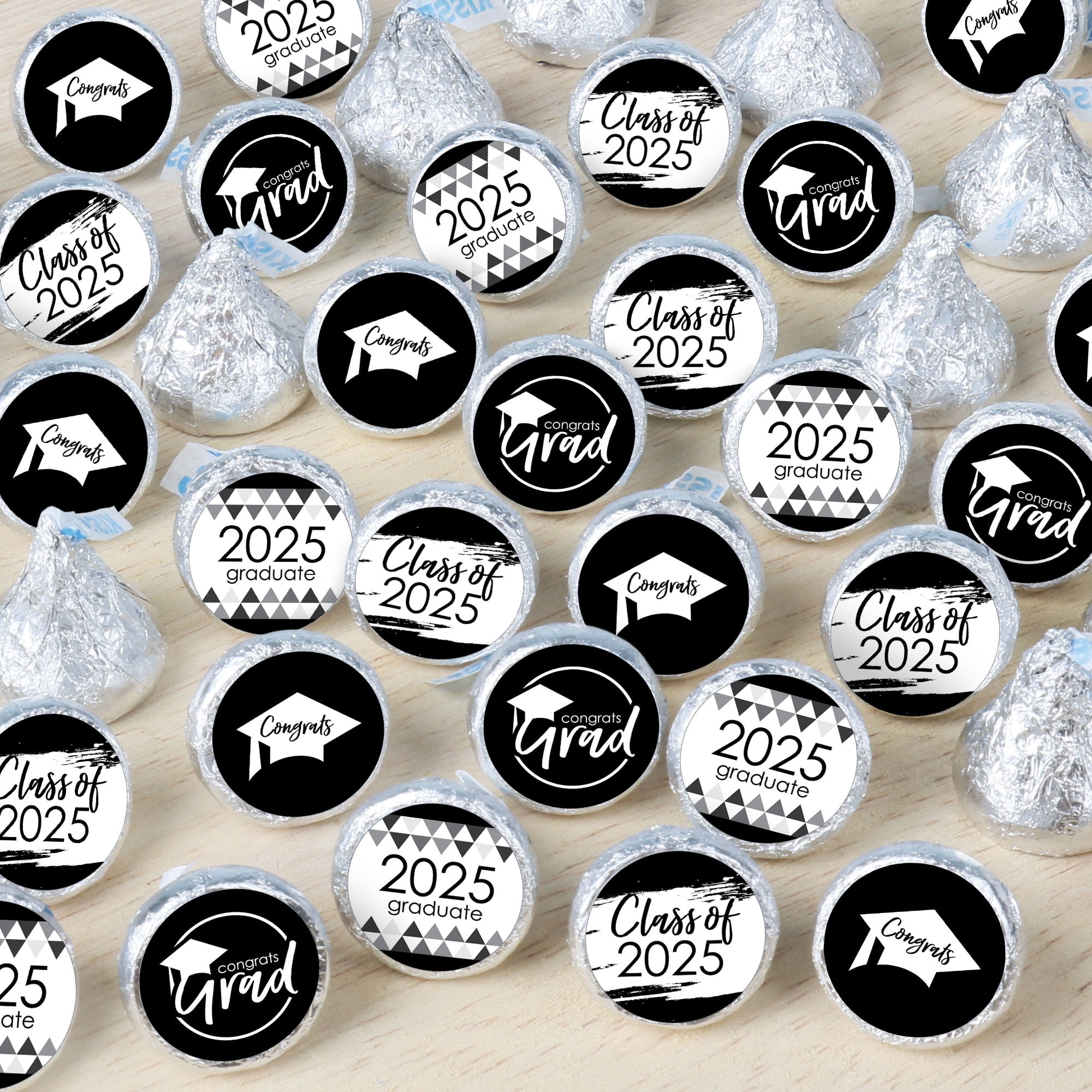 Big Dot of Happiness Black and White Grad - Best is Yet to Come - 2025 ...
