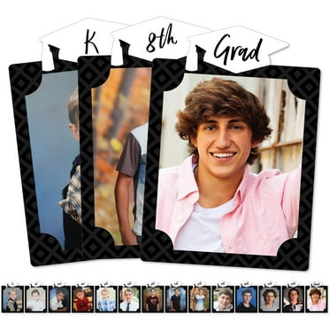 Big Dot of Happiness Maroon Graduation 8 x 10 inches K-12 School Photo ...