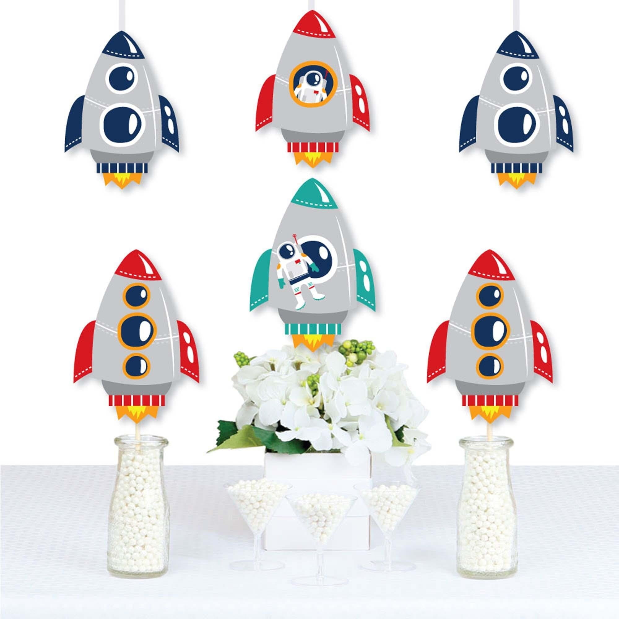 Big Dot of Happiness Blast Off to Outer Space - Astronaut Decorations ...