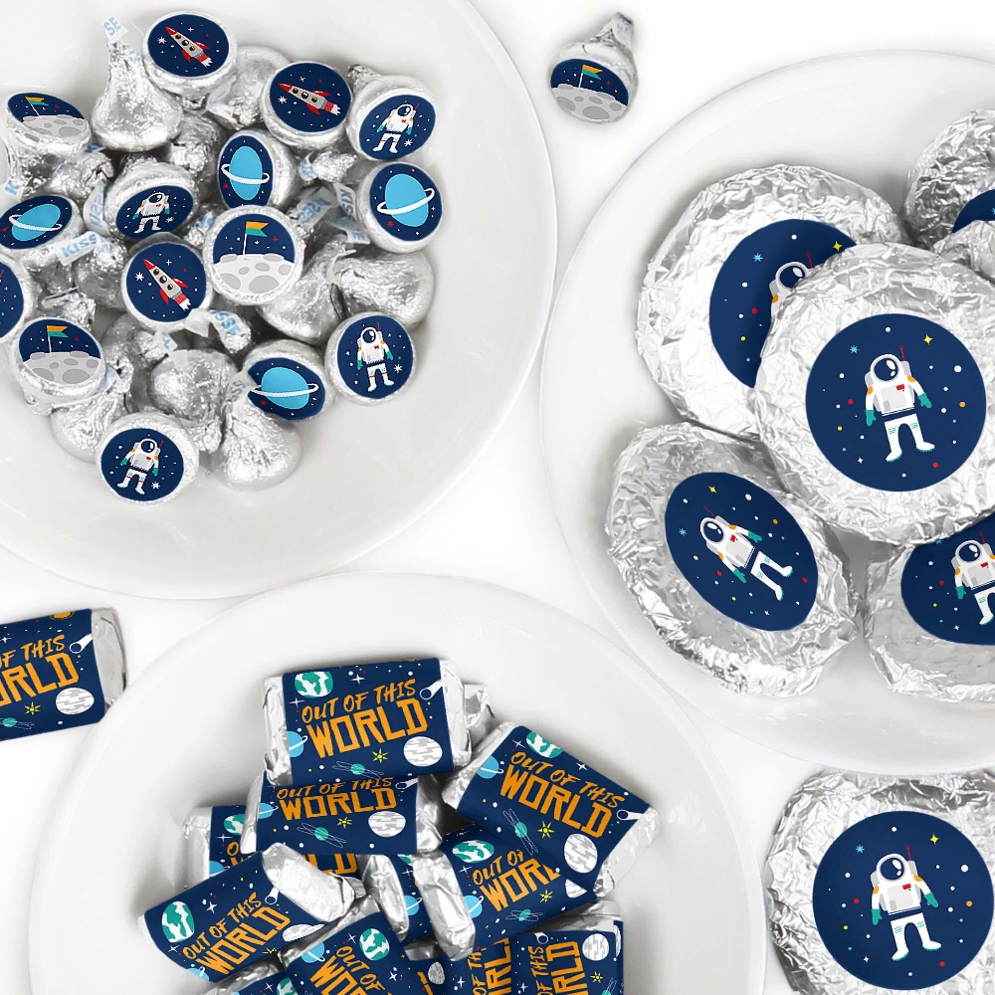Big Dot of Happiness Blast Off to Outer Space - Rocket Ship Baby Shower ...