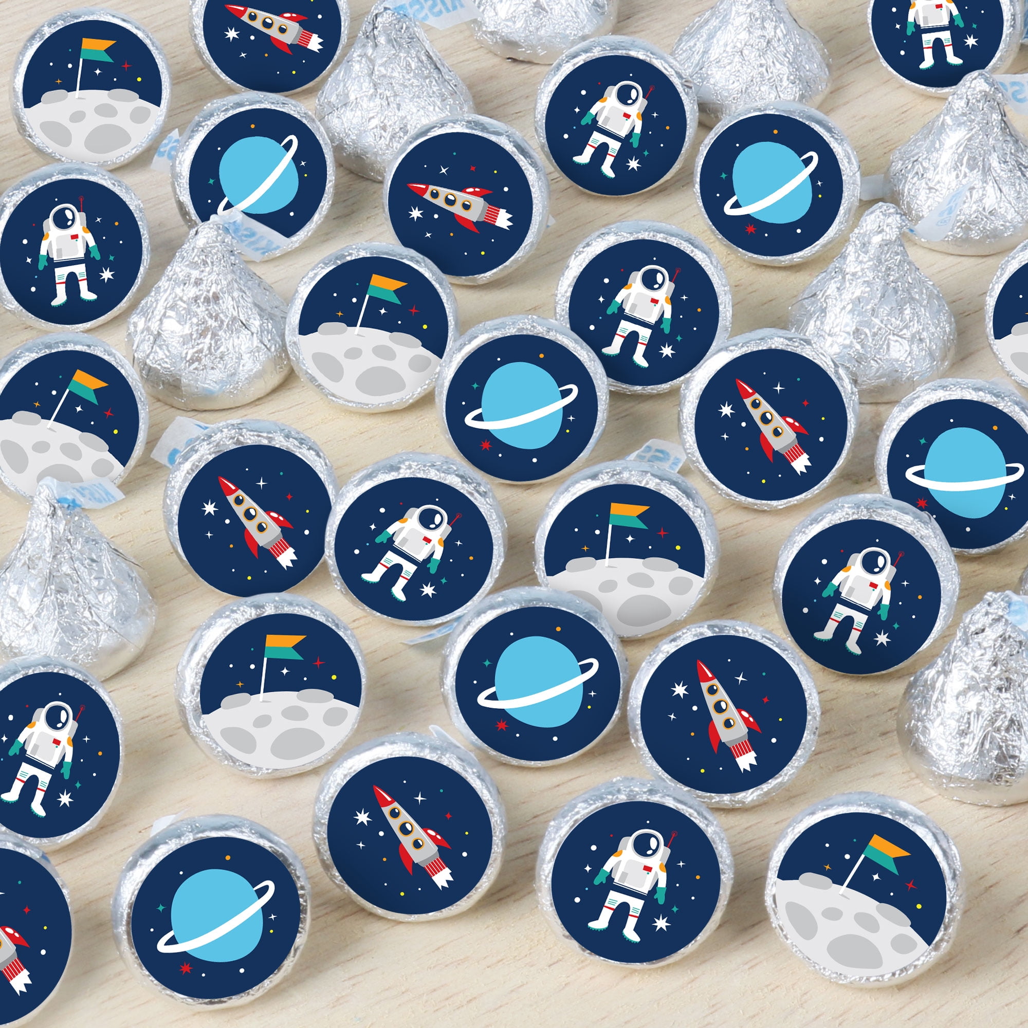 Big Dot of Happiness Blast Off to Outer Space - Rocket Ship Baby Shower ...