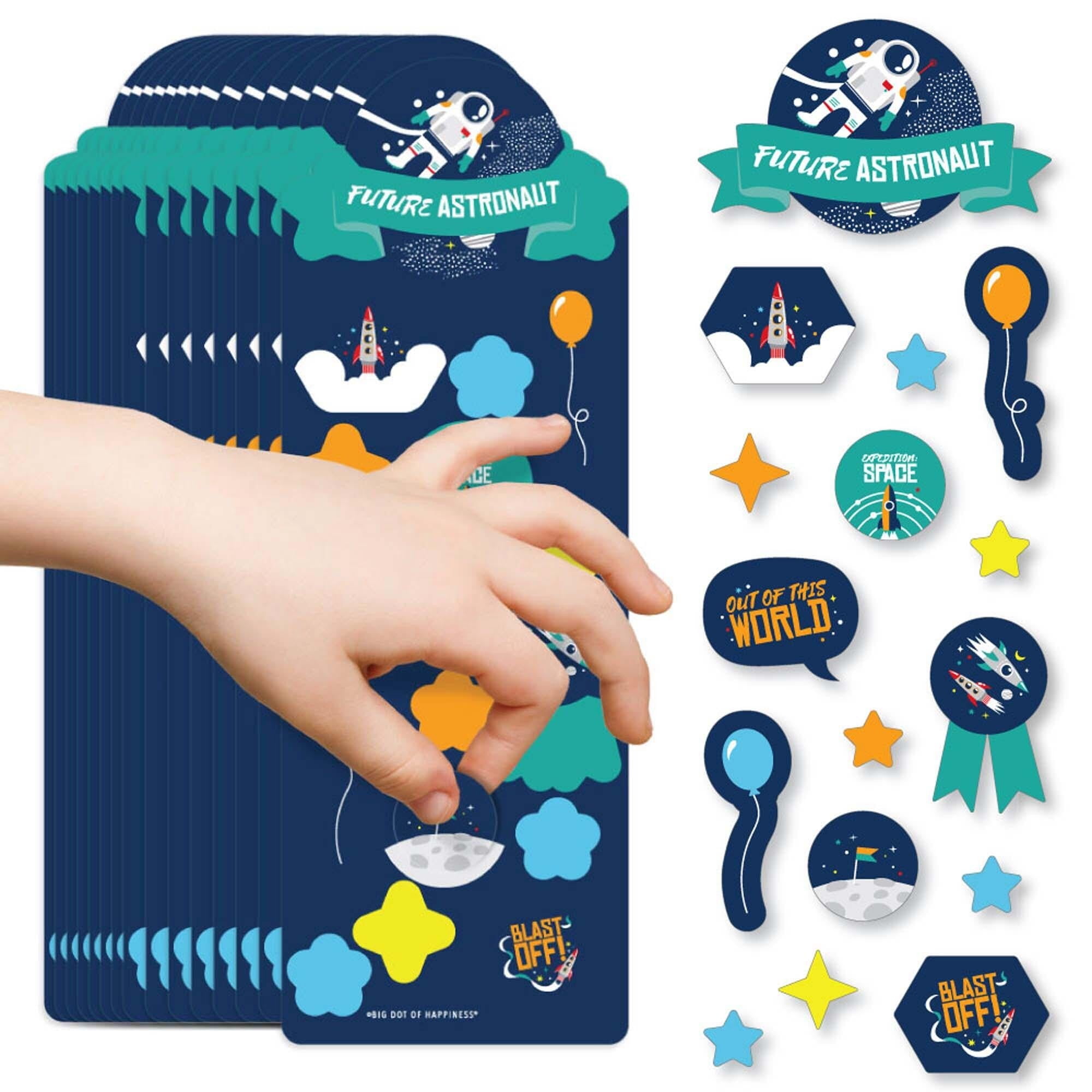 Big Dot of Happiness Blast Off to Outer Space - Rocket Ship Birthday ...