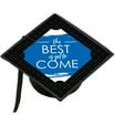 Big Dot of Happiness Blue Grad - Best is Yet to Come - DIY Grad Cap ...