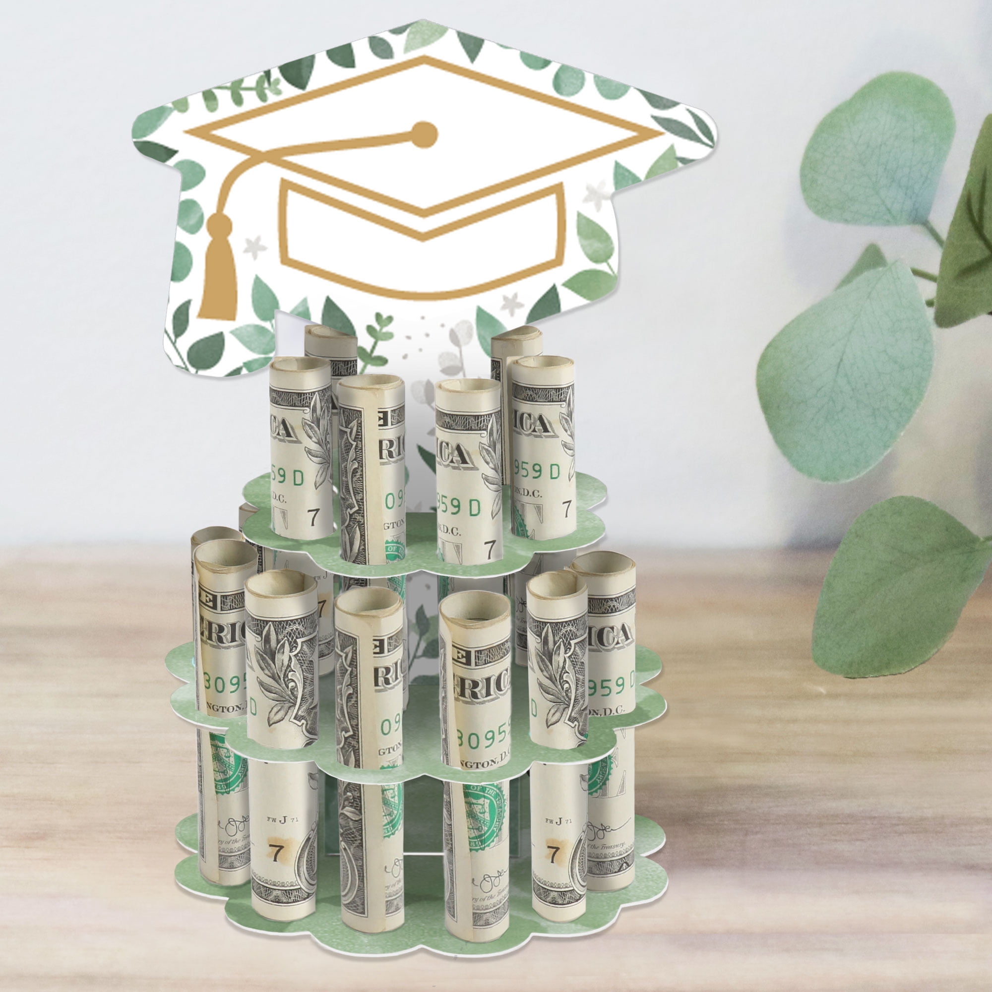 Big Dot of Happiness Boho Botanical Graduate - DIY Greenery Graduation ...