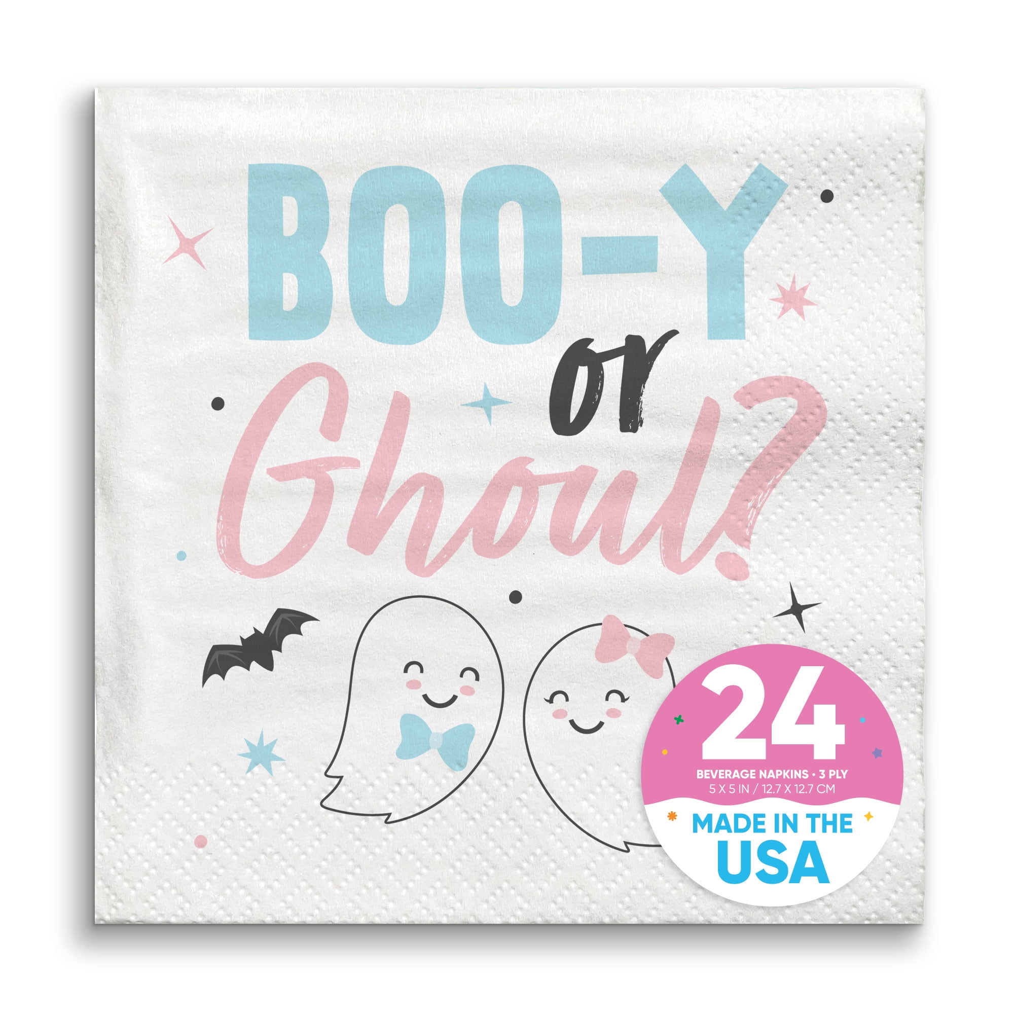 Big Dot of Happiness Boo-y or Ghoul Party Napkins, Halloween Gender ...
