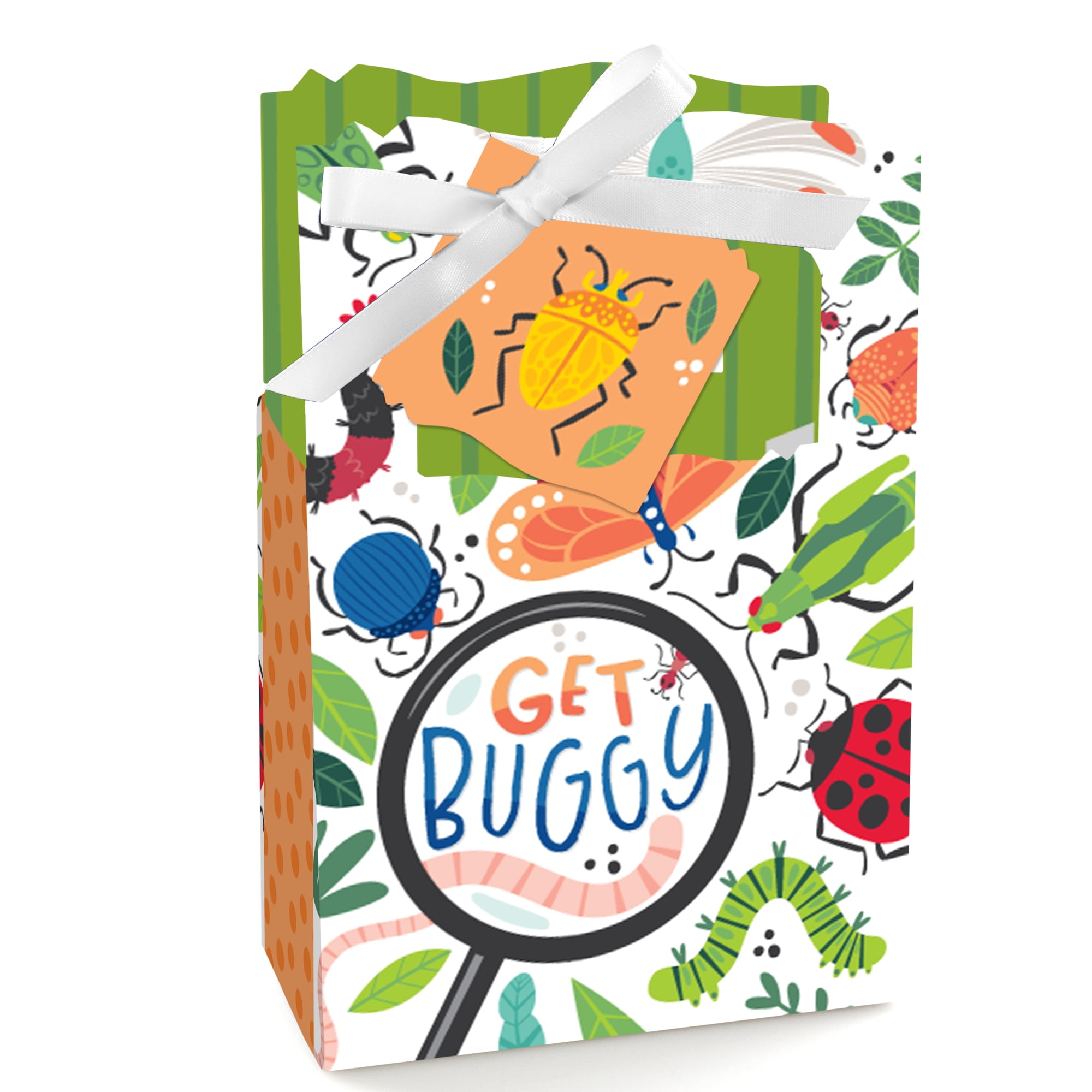 Big Dot of Happiness Buggin' Out - Bugs Birthday Party Favor Boxes ...