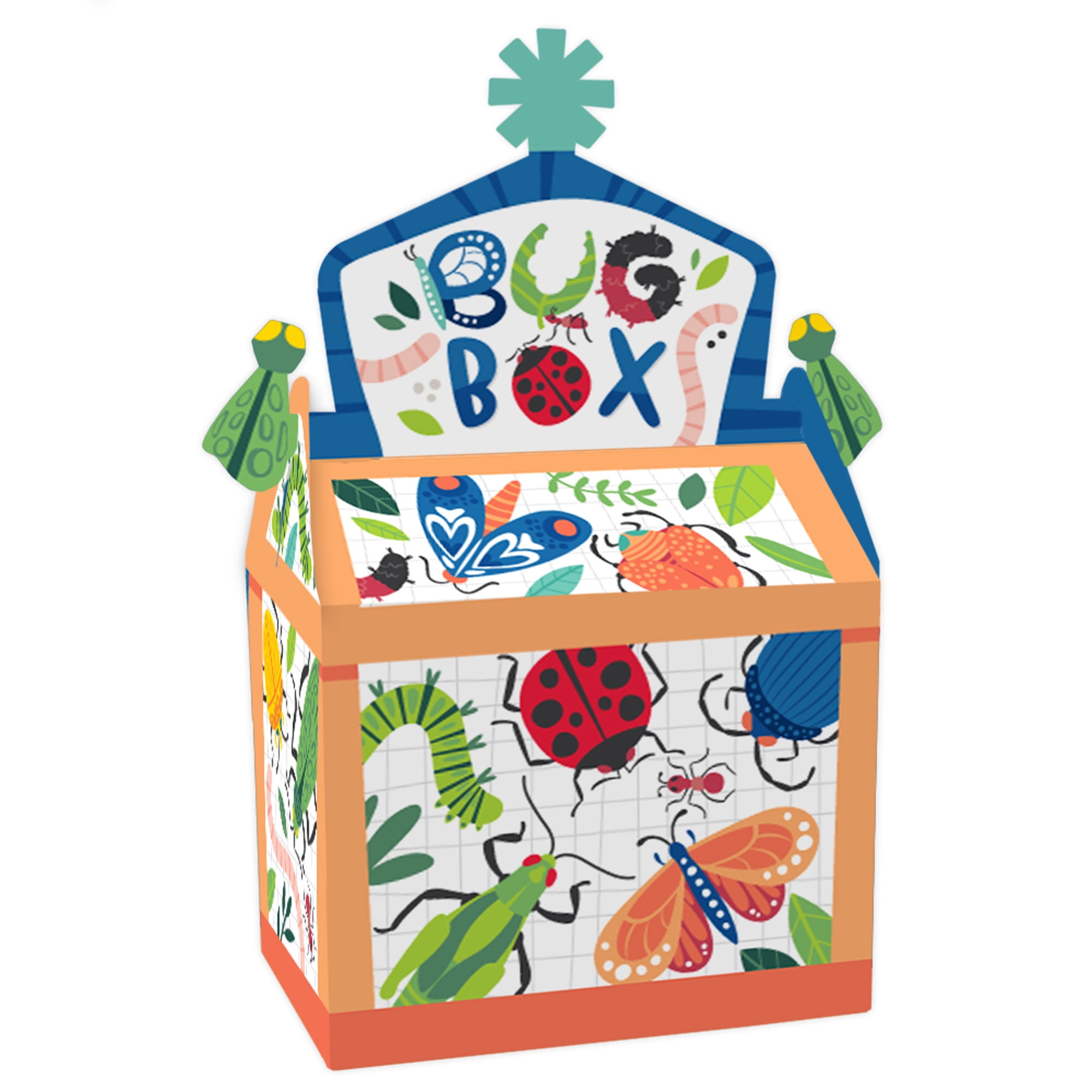 Big Dot of Happiness Buggin' Out - Treat Box Party Favors - Bugs ...