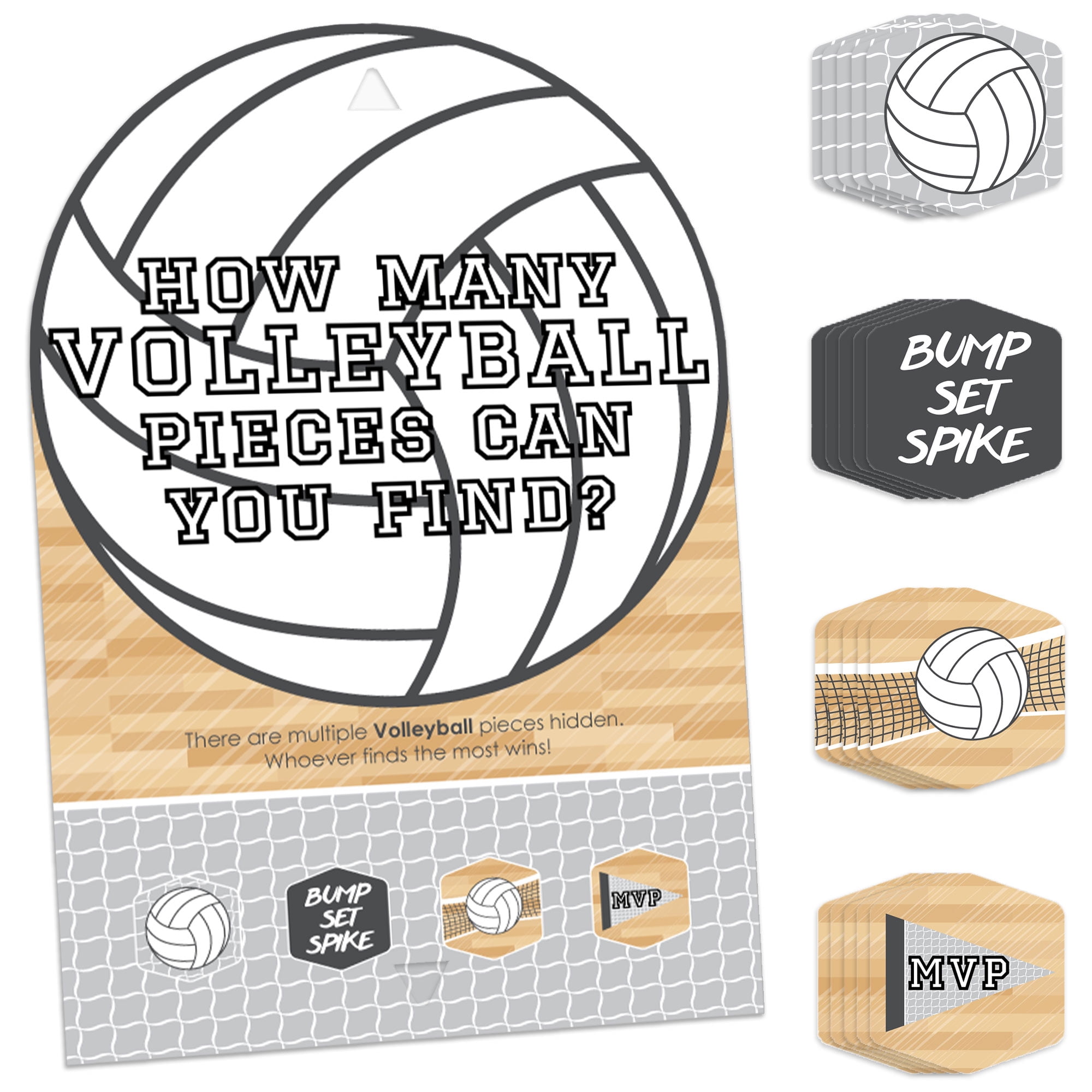 Big Dot of Happiness Bump, Set, Spike - Volleyball - Baby Shower or ...