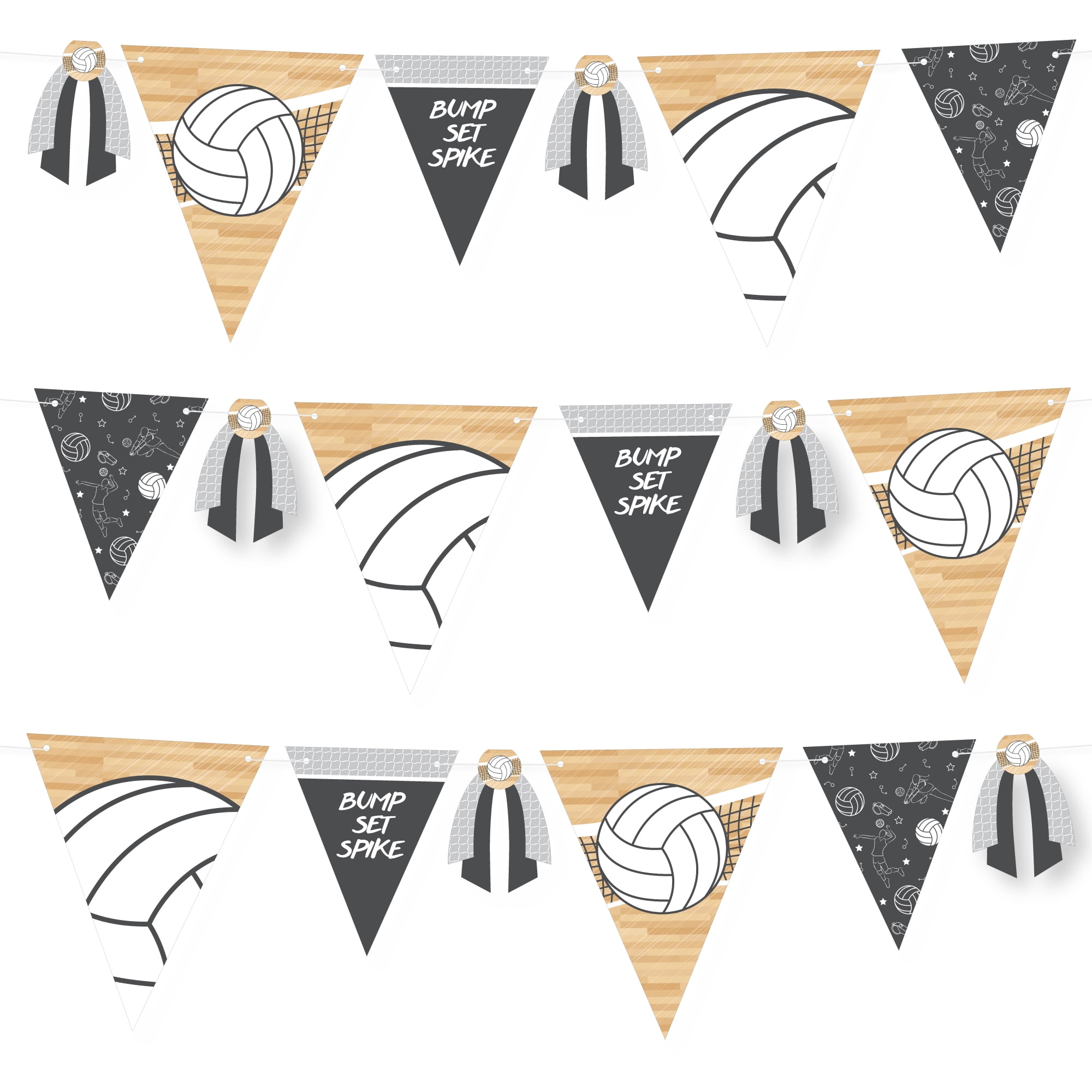 Big Dot of Happiness Bump, Set, Spike - Volleyball - DIY Baby Shower or ...