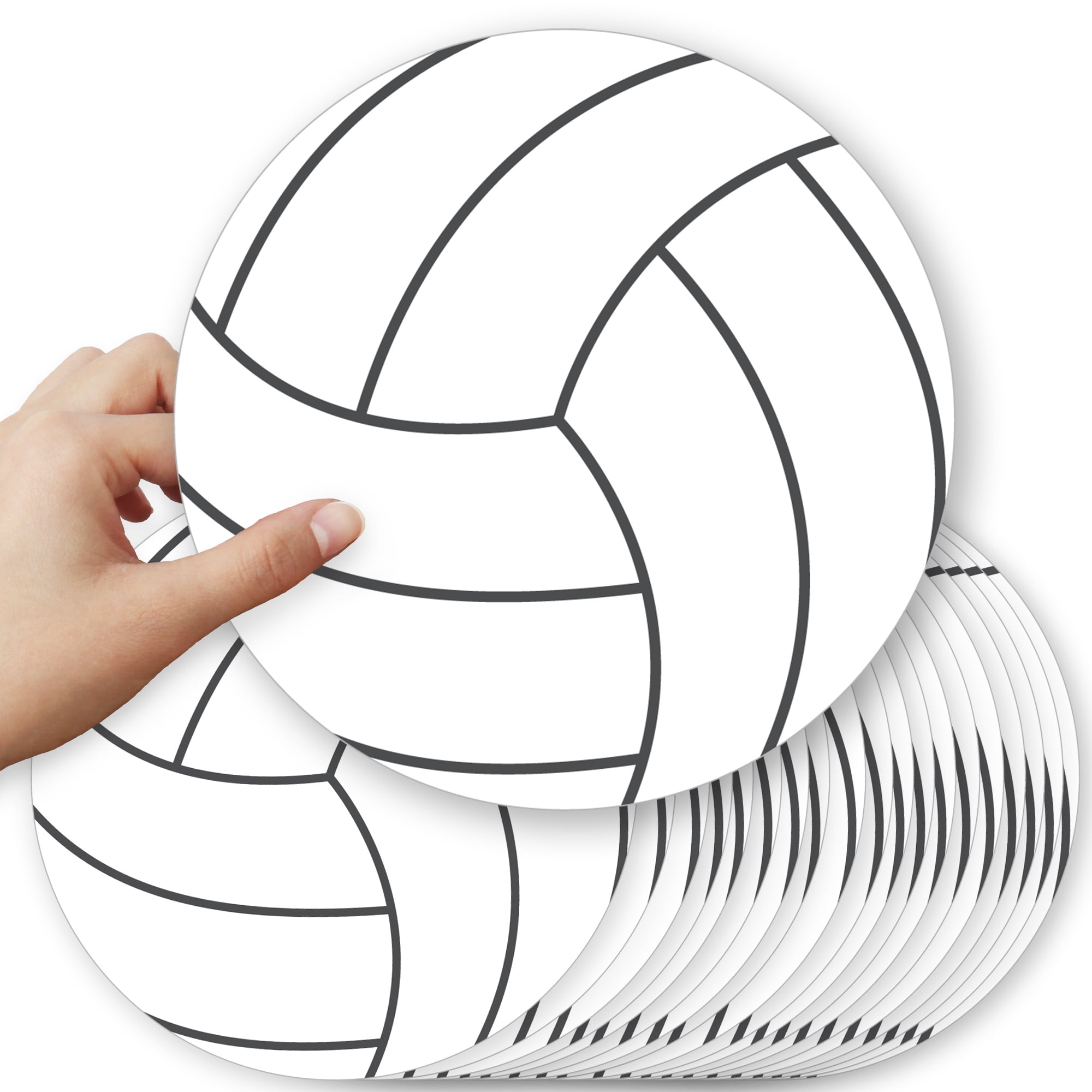 Big Dot of Happiness Bump, Set, Spike - Volleyball - Decorations DIY ...