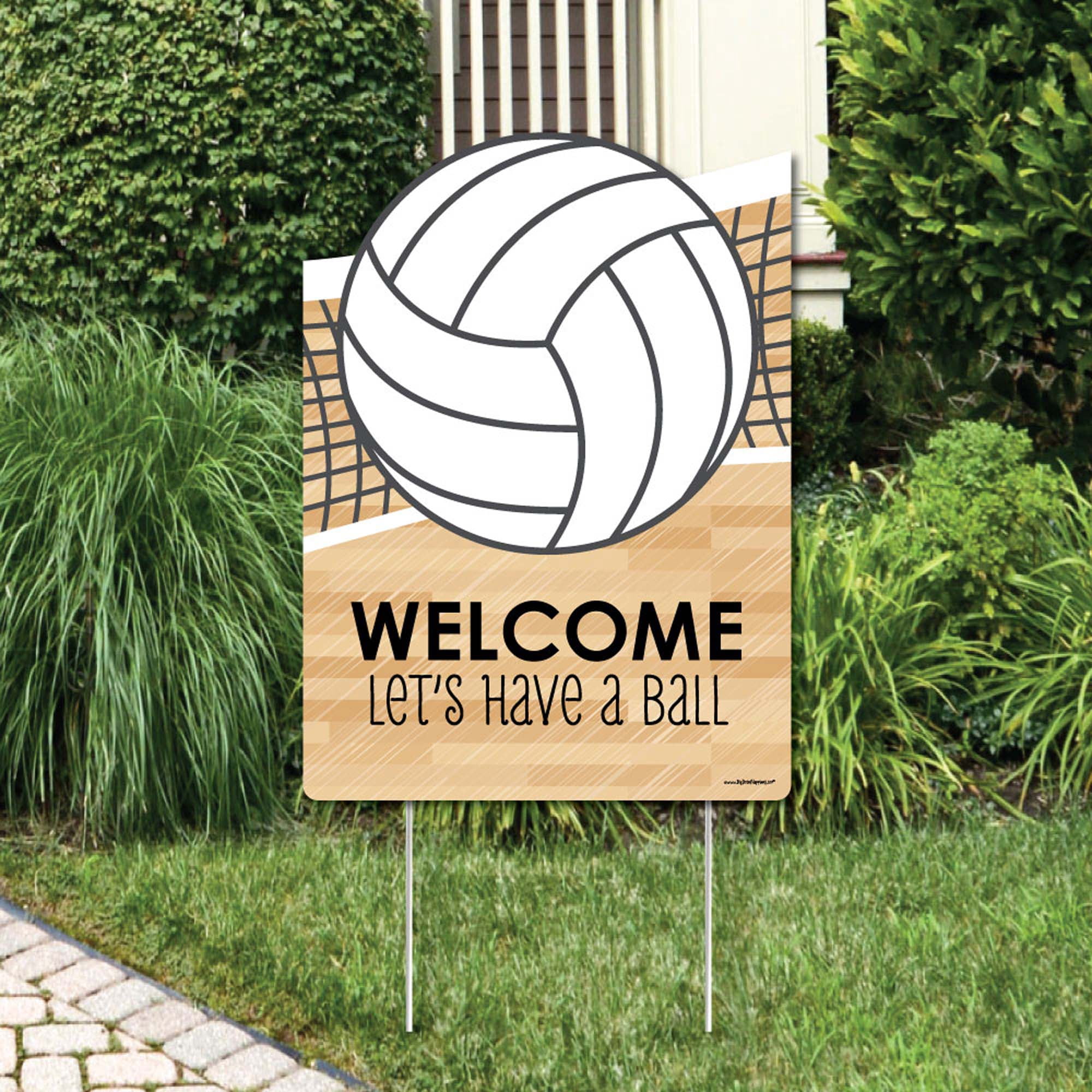 Big Dot of Happiness Bump, Set, Spike - Volleyball - Party Decorations ...