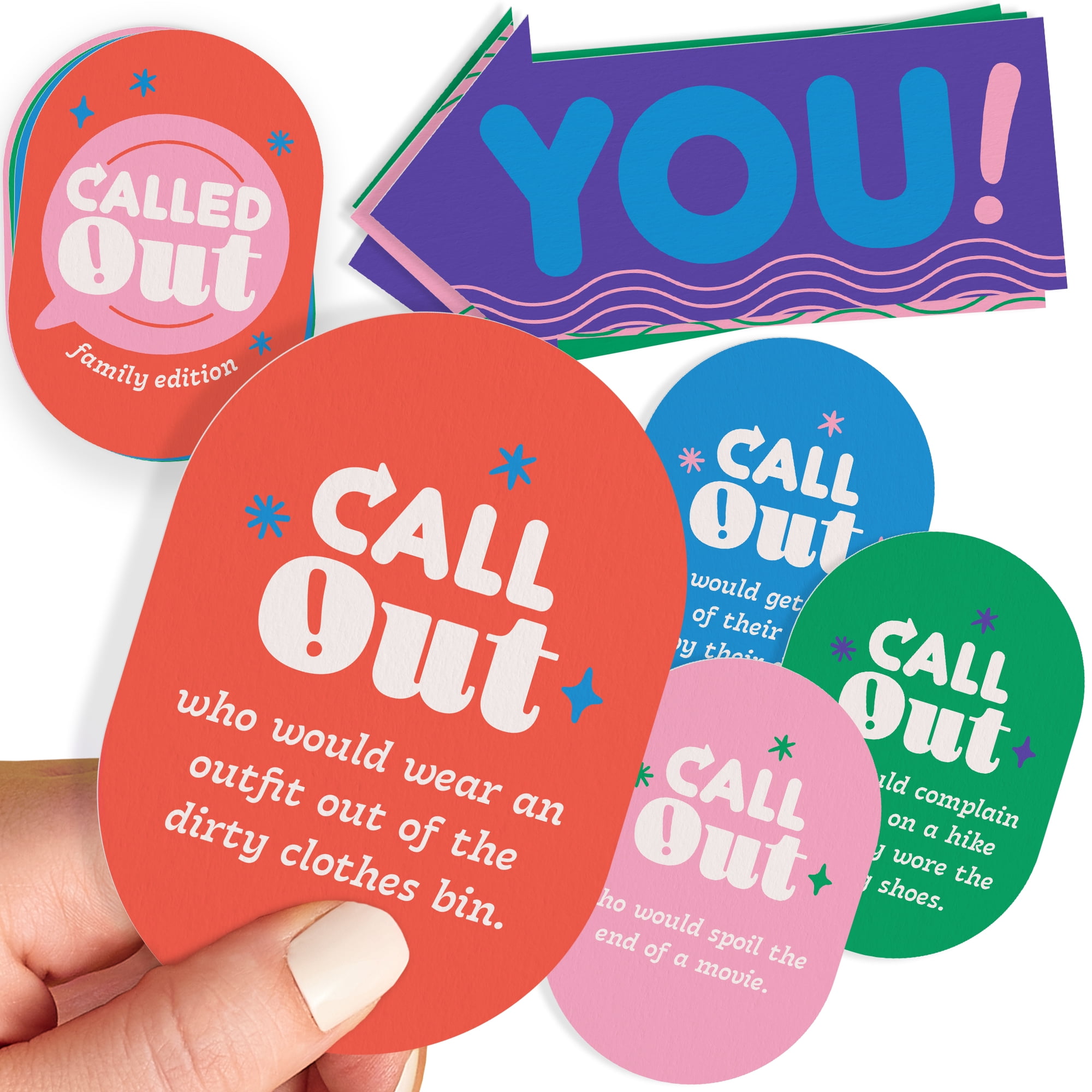 Big Dot of Happiness Called Out Family Edition Card Game, Family Game ...