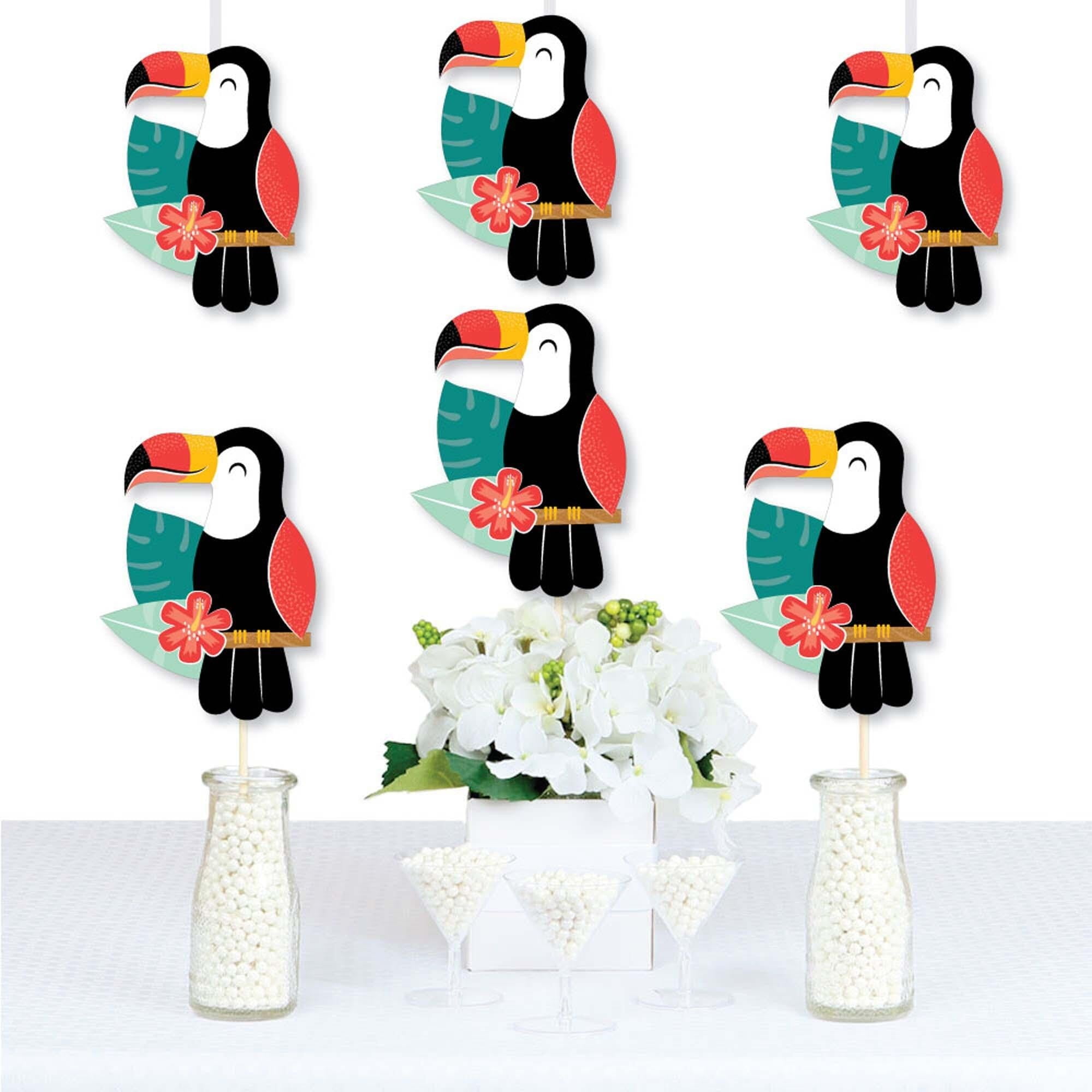 Big Dot of Happiness Calling All Toucans - Toucan Decorations DIY ...