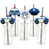 Big Dot of Happiness Calling All Units - Police - Paper Straw Decor ...