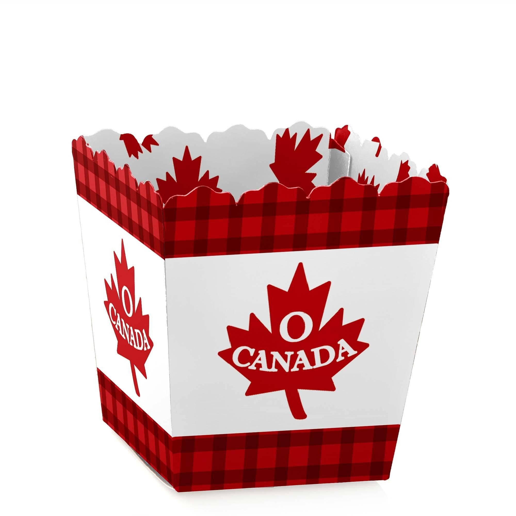Big Dot of Happiness Canada Day - Party Mini Favor Boxes - Canadian ...