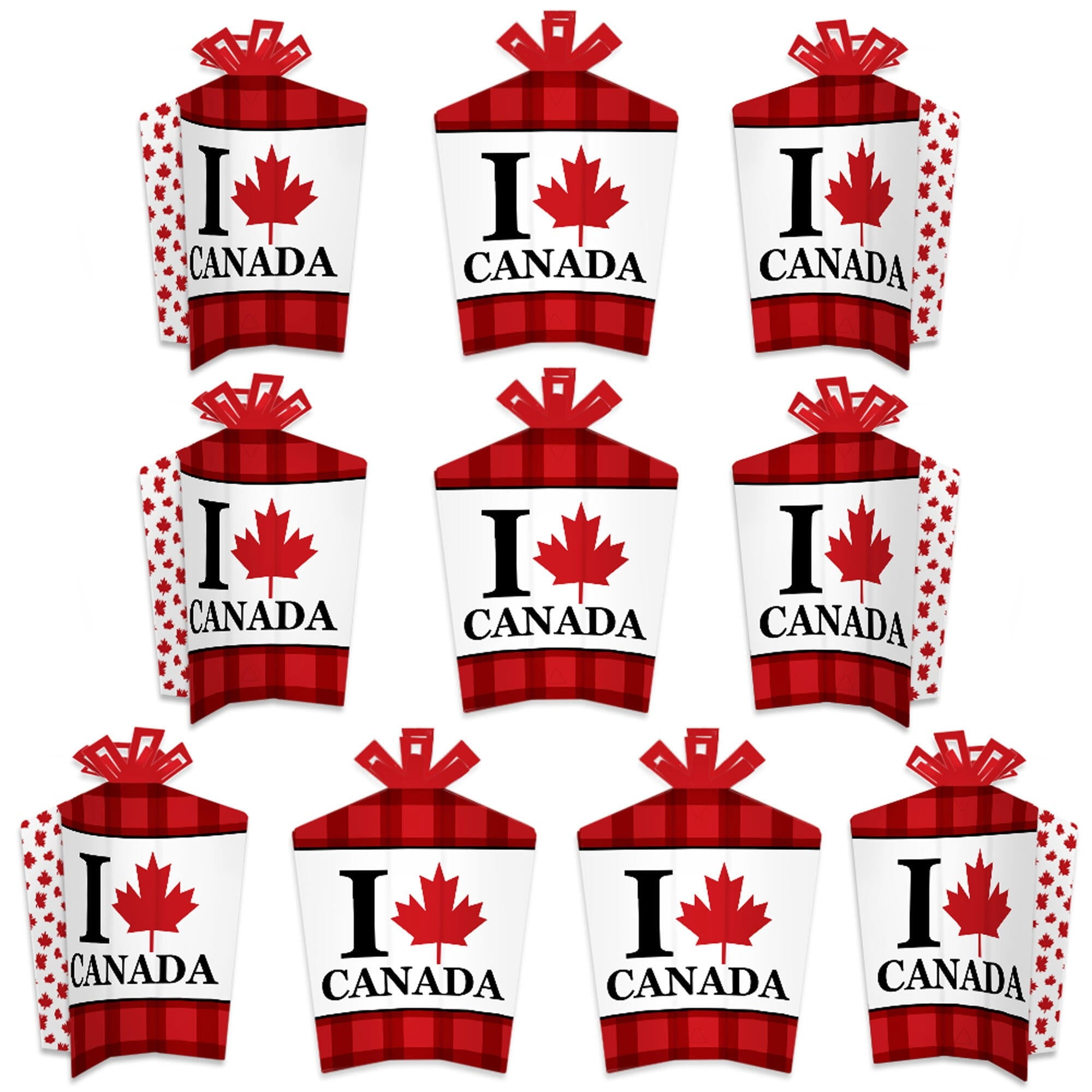 Big Dot of Happiness Canada Day - Table Decorations - Canadian Party ...