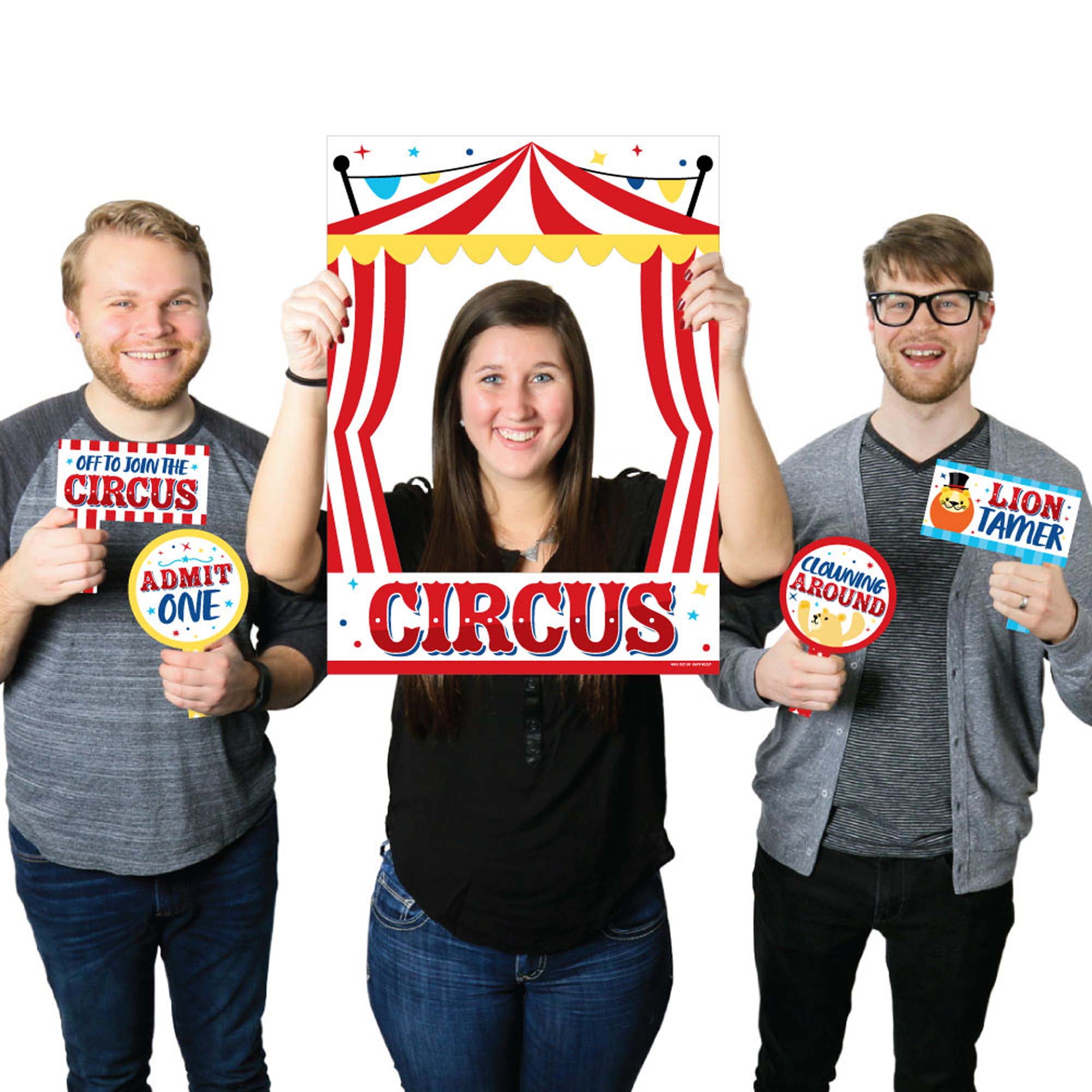 Big Dot of Happiness Carnival - Step Right Up Circus - Carnival Themed ...