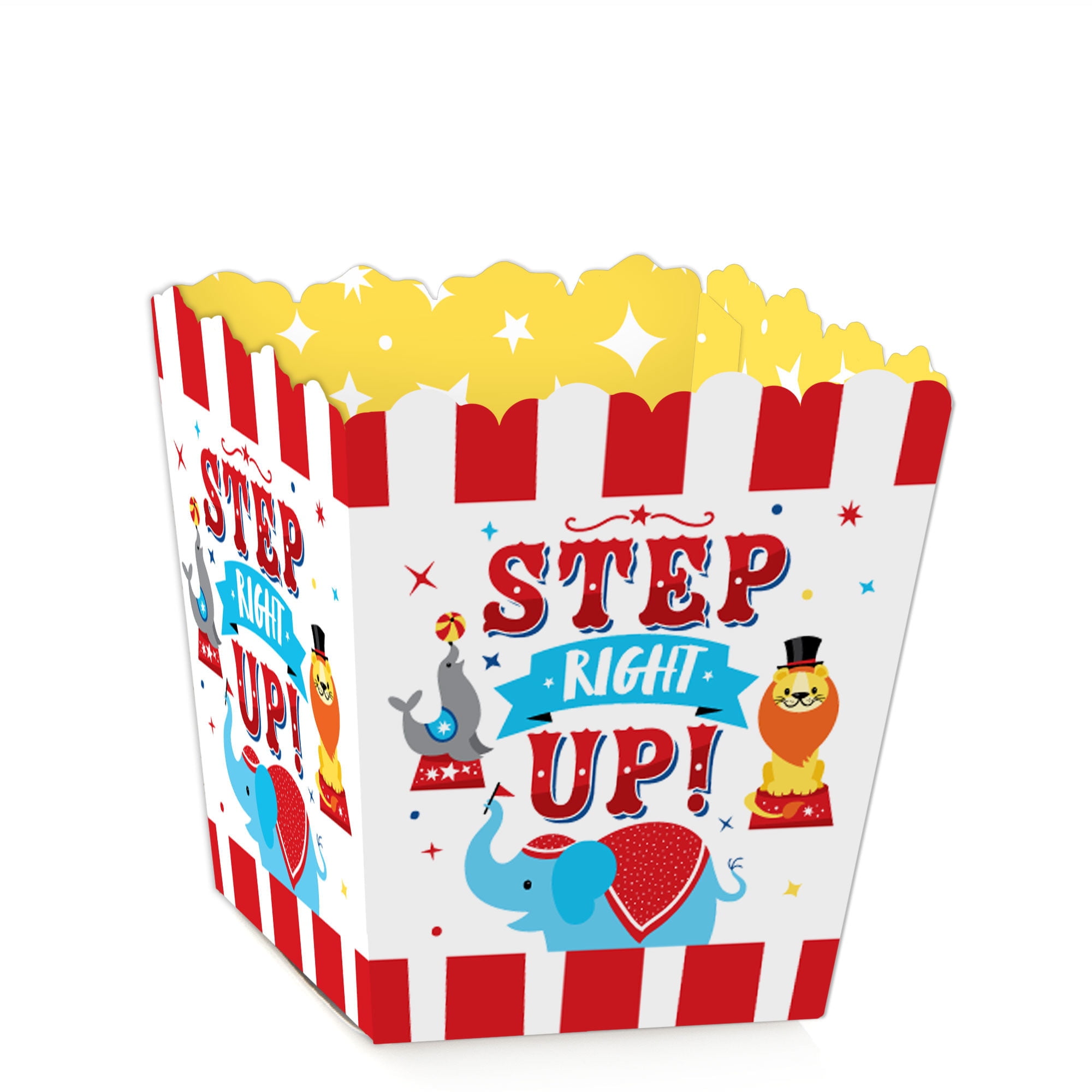 Big Dot of Happiness Carnival - Step Right Up Circus - Party Mini Favor ...