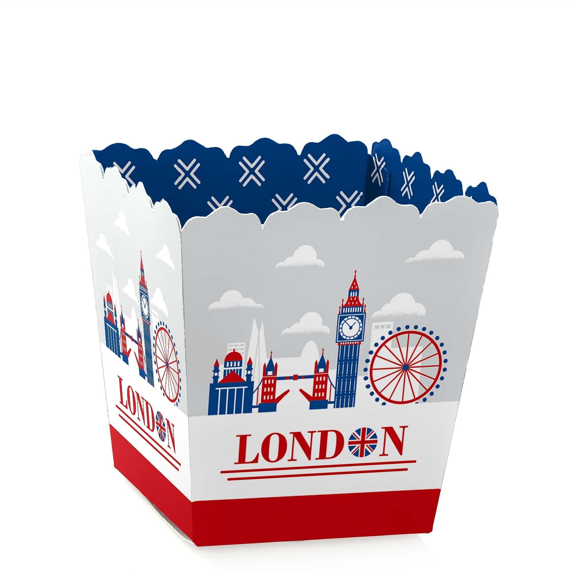 Big Dot of Happiness Cheerio, London - Party Mini Favor Boxes - British ...