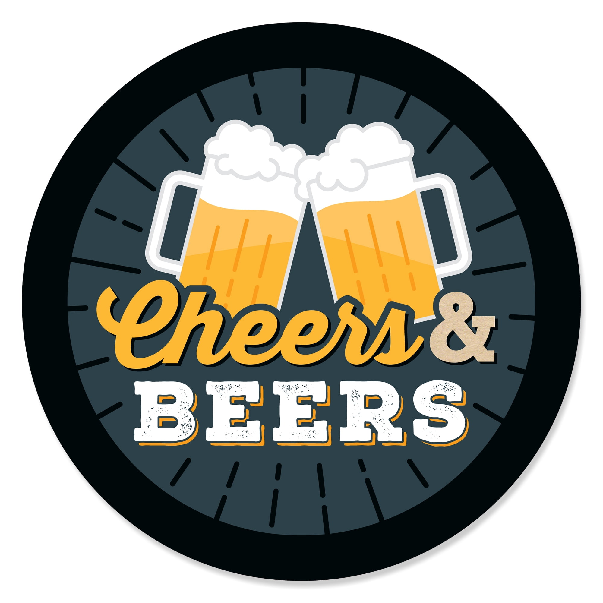 Big Dot Of Happiness Cheers And Beers Happy Birthday Birthday Party