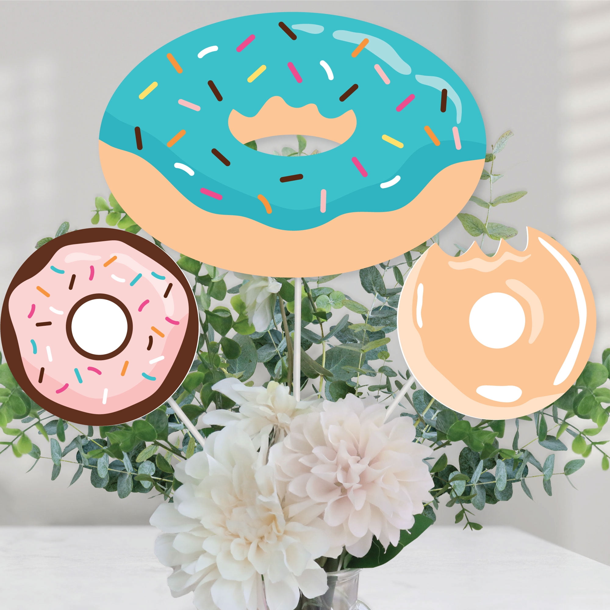 Big Dot of Happiness Donut Worry, Let's Party - Doughnut Party ...