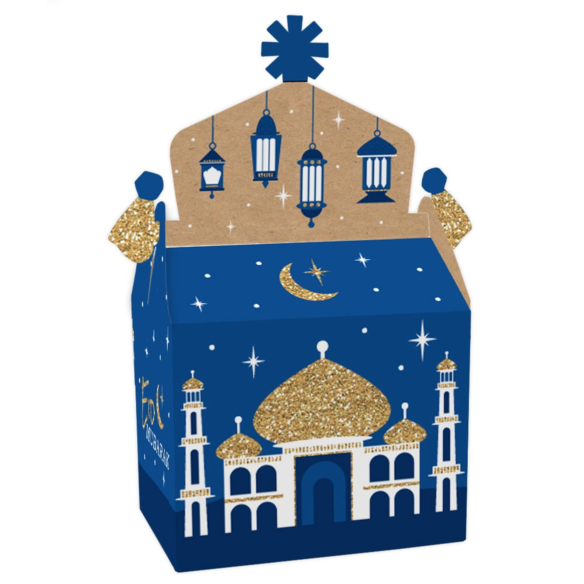 Big Dot of Happiness Eid Mubarak - Treat Box Party Favors - Ramadan ...