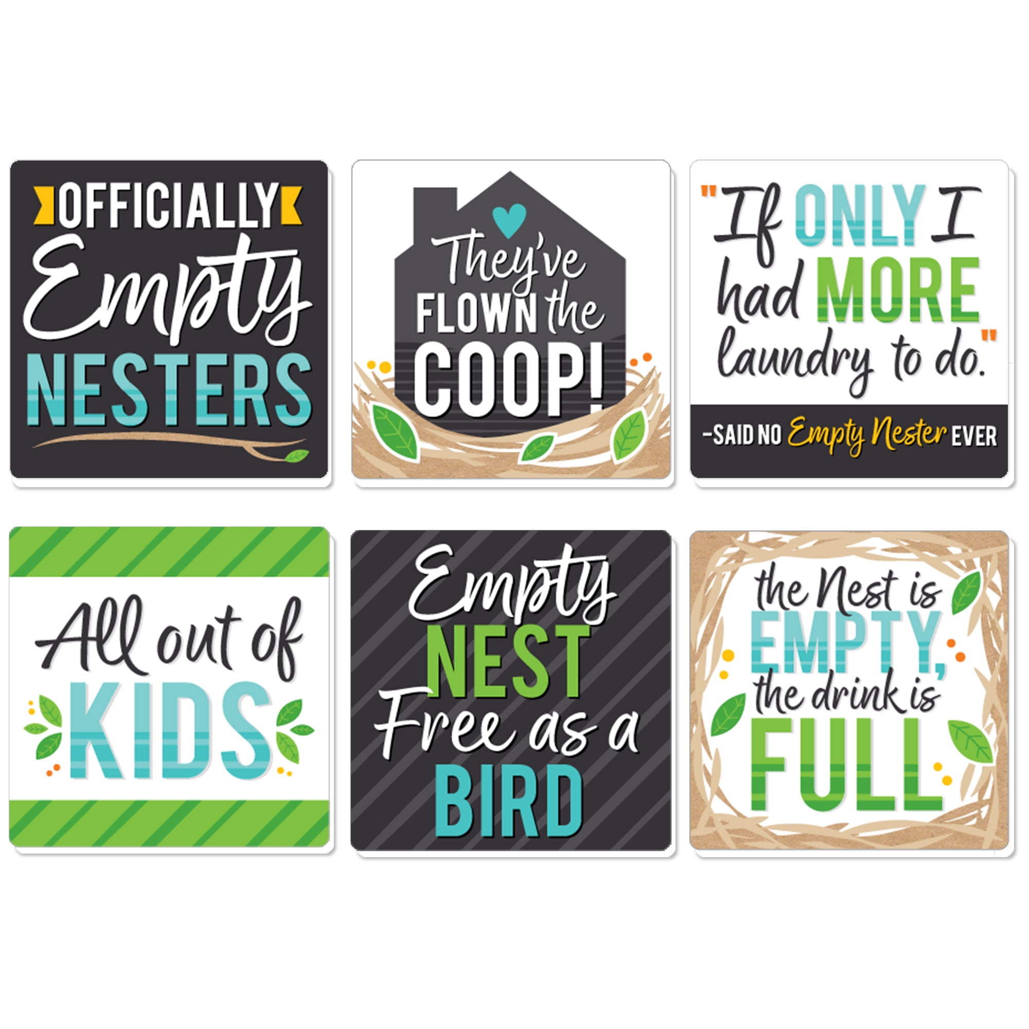 Big Dot of Happiness Empty Nesters - Funny Empty Nest Party Decorations ...