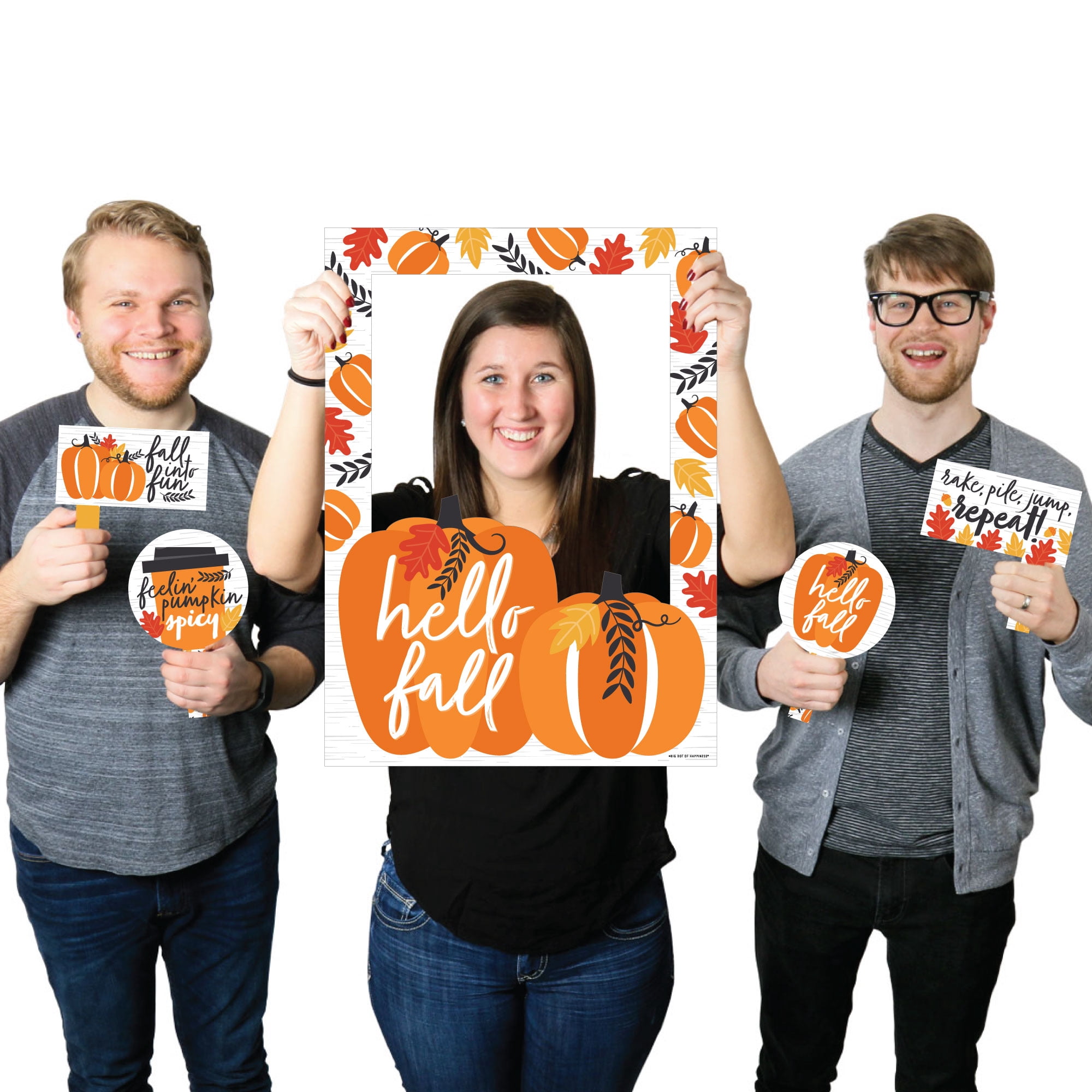 Big Dot of Happiness Fall Pumpkin - Halloween or Thanksgiving Party ...