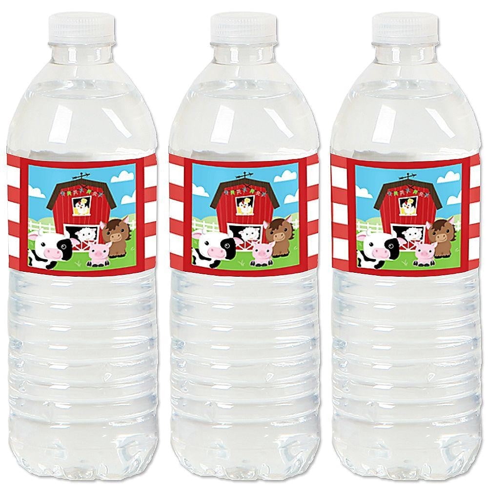 Big Dot of Happiness Farm Animals - Barnyard Baby Shower or Birthday ...