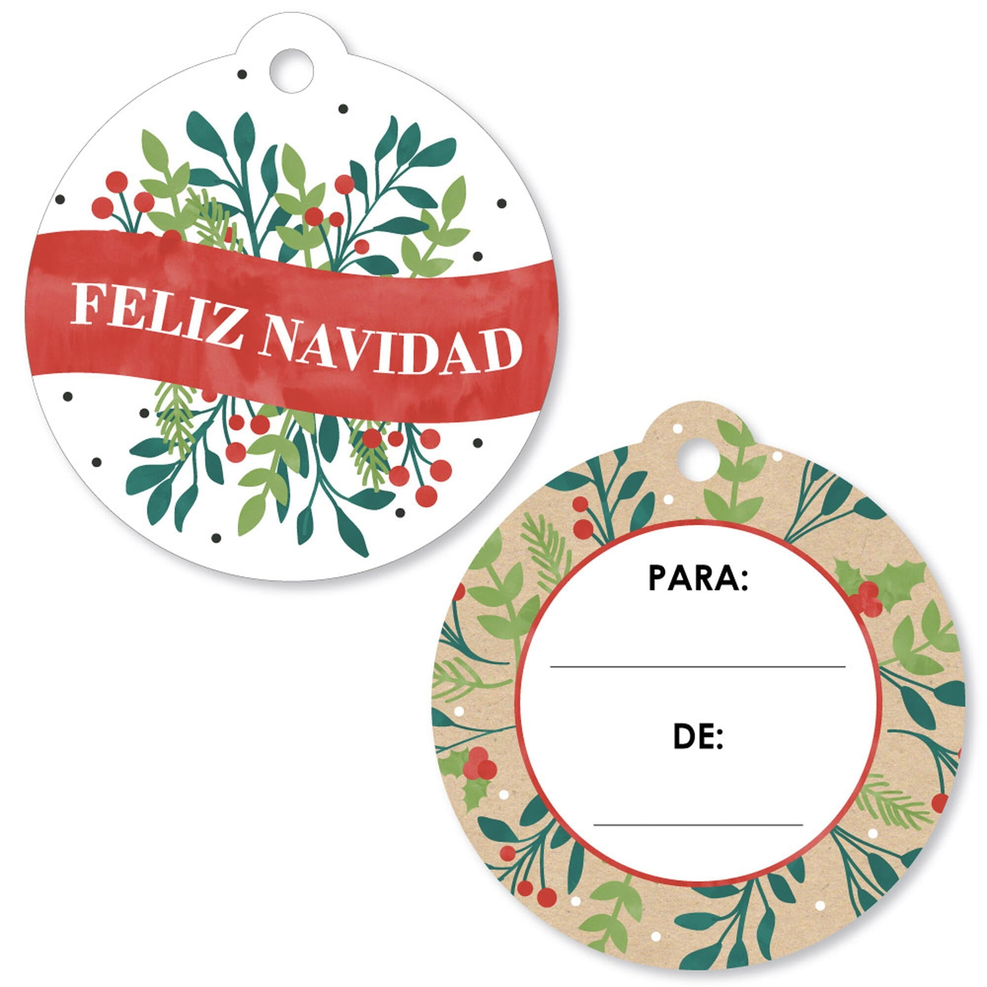 Big Dot of Happiness Feliz Navidad - Holiday and Spanish Christmas ...