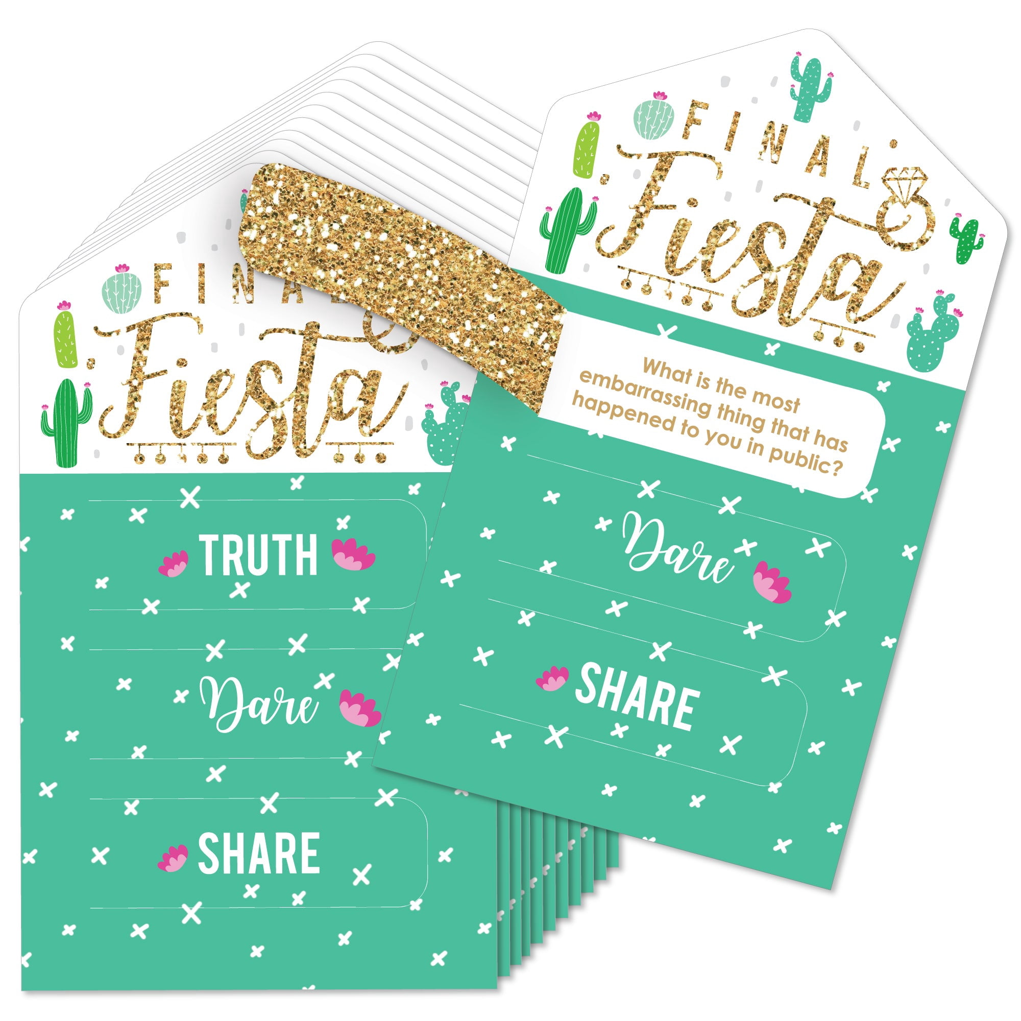 Big Dot of Happiness Final Fiesta - Last Fiesta Bachelorette Party Game ...