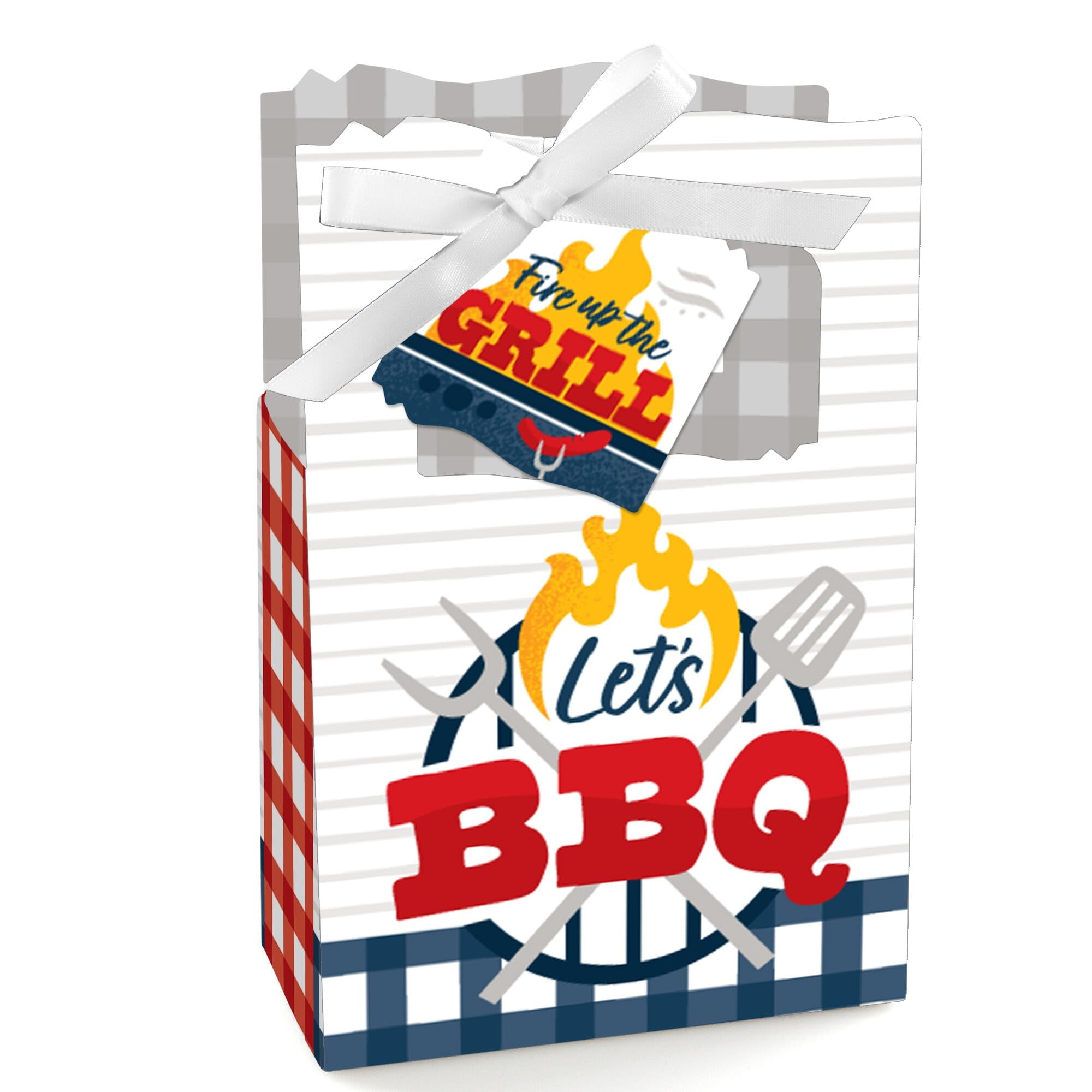 Big Dot of Happiness Fire Up the Grill - Summer BBQ Picnic Party Favor ...
