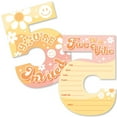 Big Dot of Happiness Five is a Vibe - Shaped Fill-In Invitations - Boho ...