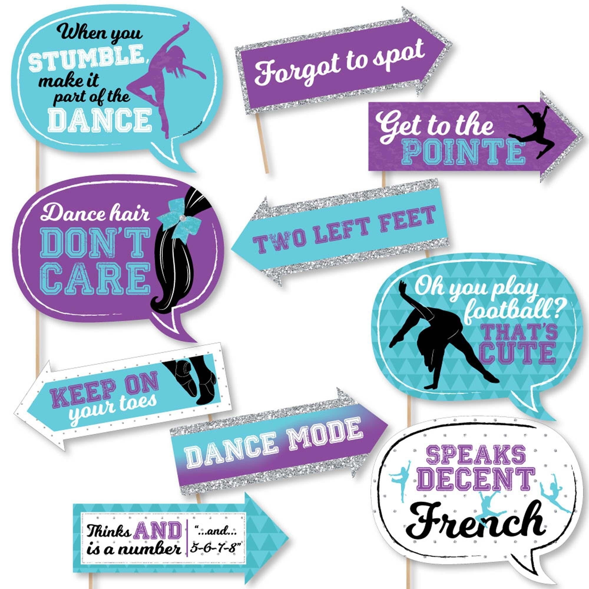 Big Dot of Happiness Funny Must Dance to the Beat - Dance - Birthday ...