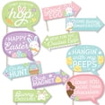 Big Dot of Happiness Funny Spring Easter Bunny - Happy Easter Party ...