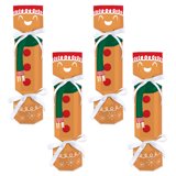 Big Dot of Happiness Gingerbread Christmas - No Snap Gingerbread Man ...