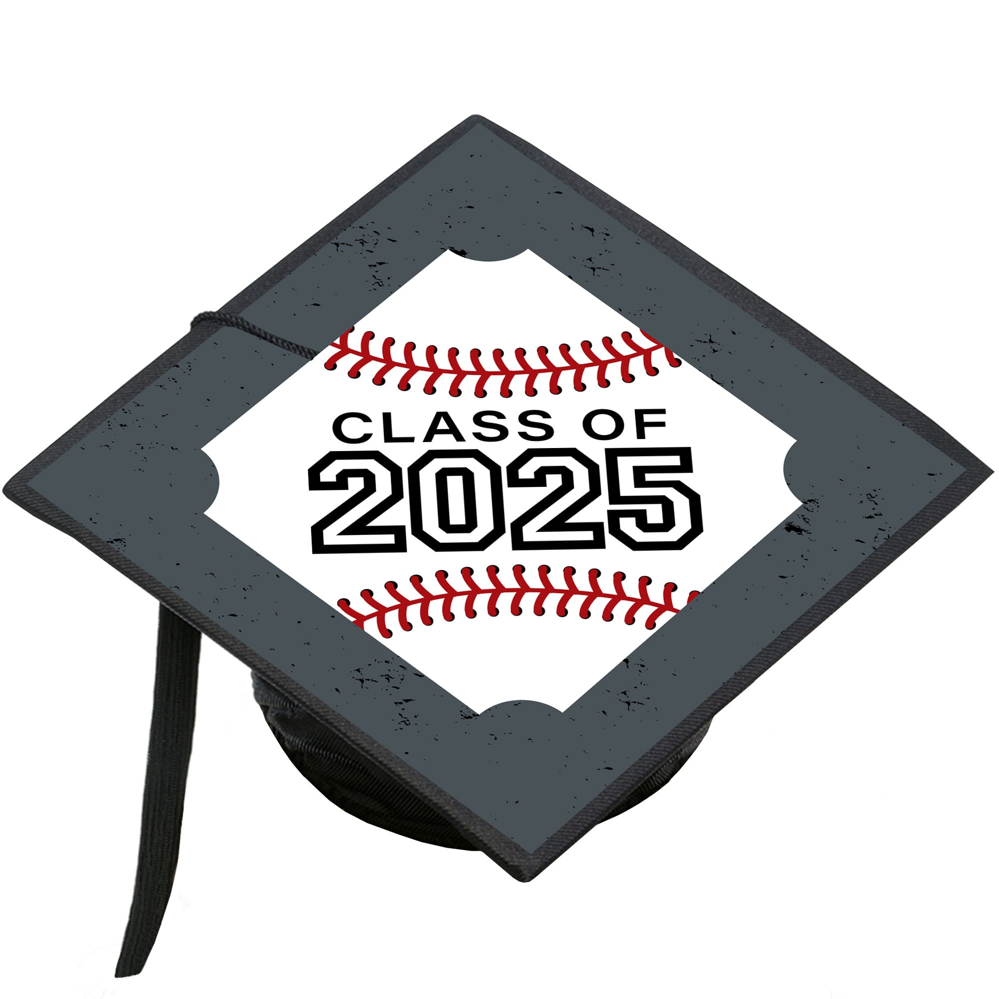 Big Dot of Happiness Grad Baseball - 2025 Graduation Cap Decorations ...