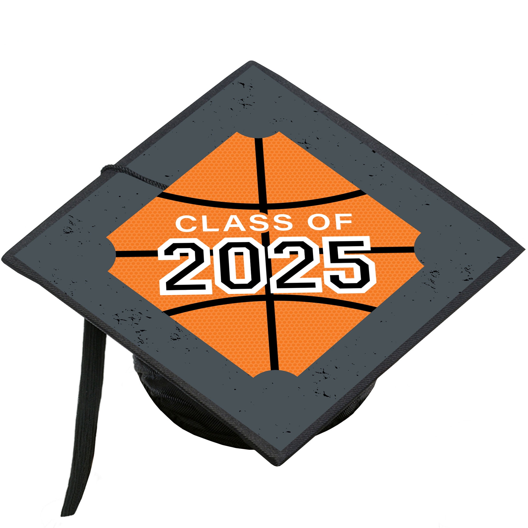 Big Dot of Happiness Grad Basketball - 2025 Graduation Cap Decorations ...
